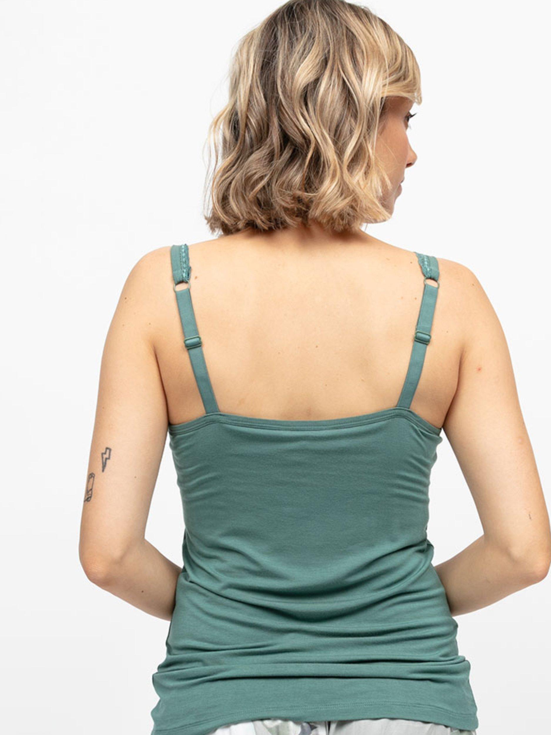 Cyberjammies Kallie Hidden Support Vest Top, Seafoam Green