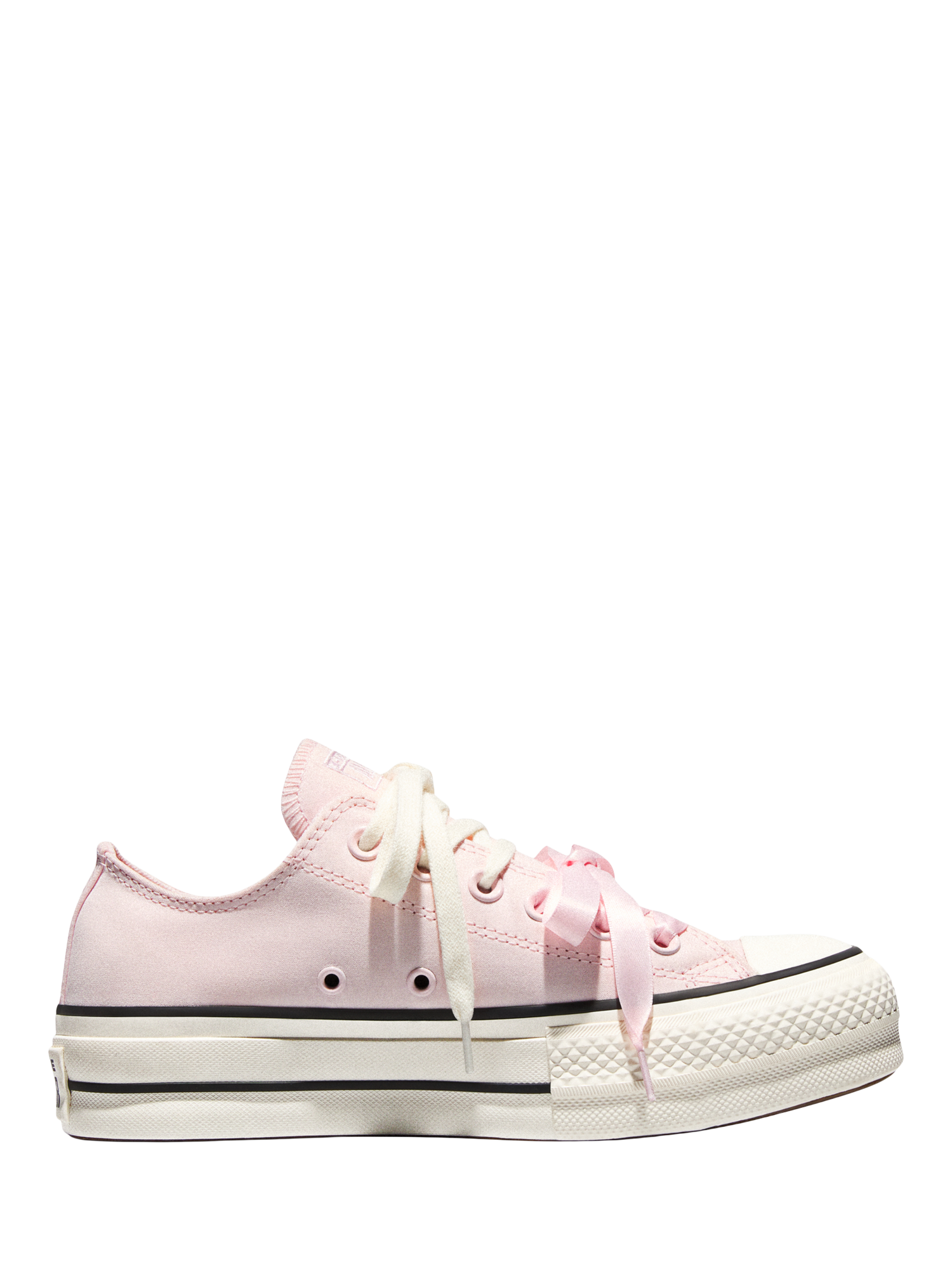 Converse Chuck Taylor All Star Lift Pretty Platform Trainers, Pink/Egret