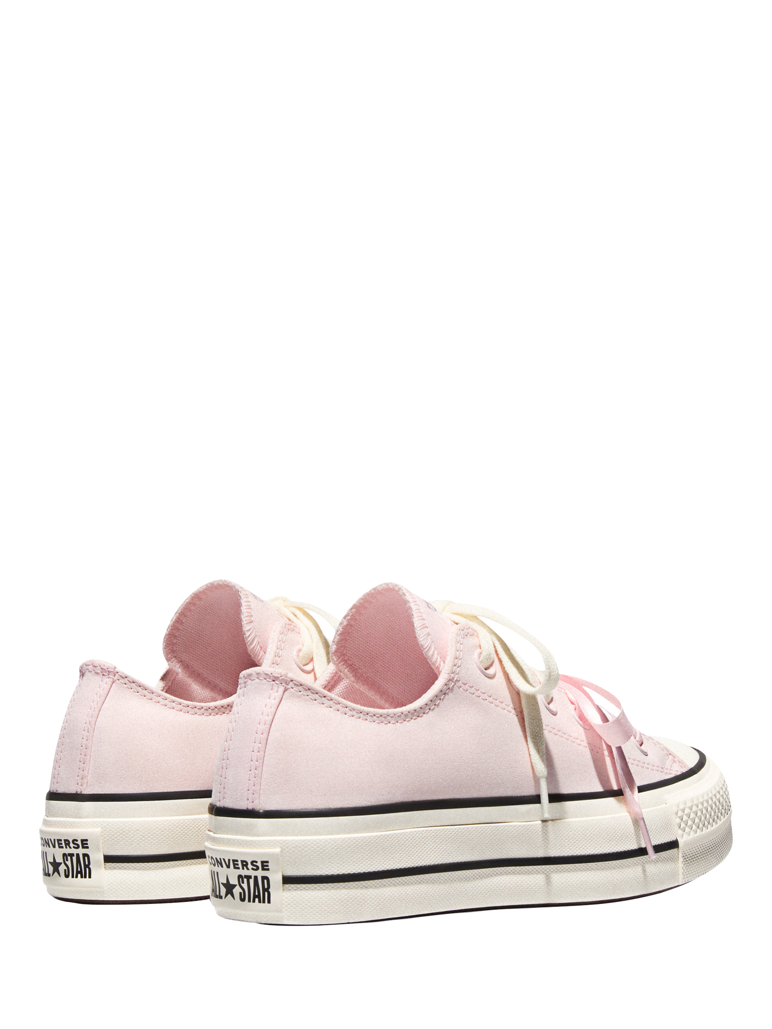Converse Chuck Taylor All Star Lift Pretty Platform Trainers, Pink/Egret