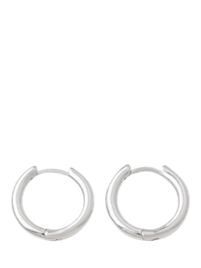 frkl. Hero Mini Hoop Earrings, Silver