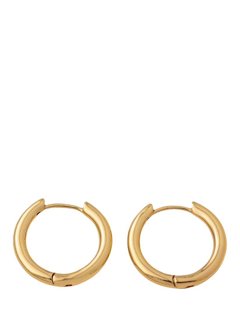 frkl. Hero Charm Midi Hoop Earrings, Gold