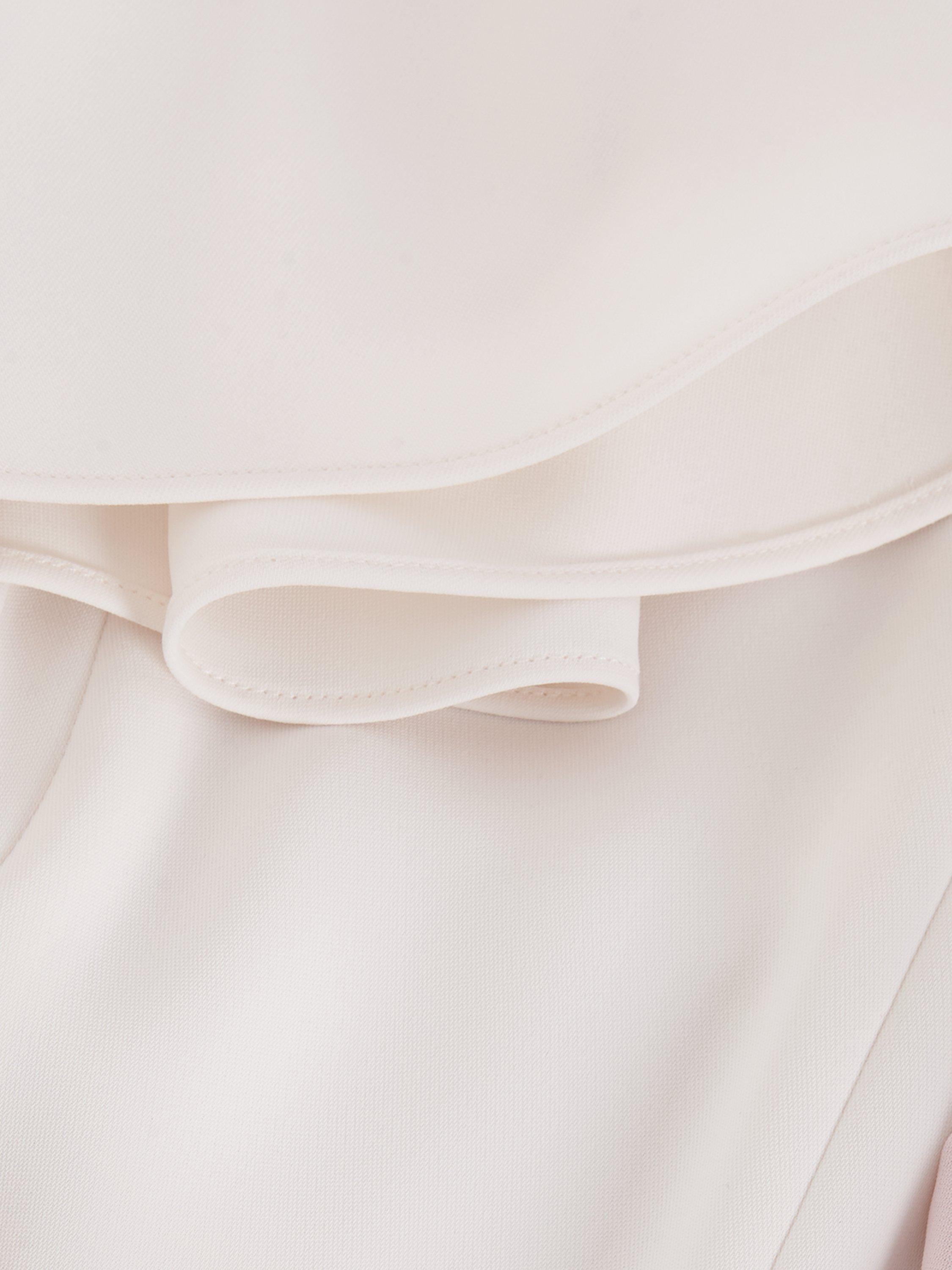 Phase Eight Petite Kallie Colour Block Wide Leg Jumpsuit, Pale Pink