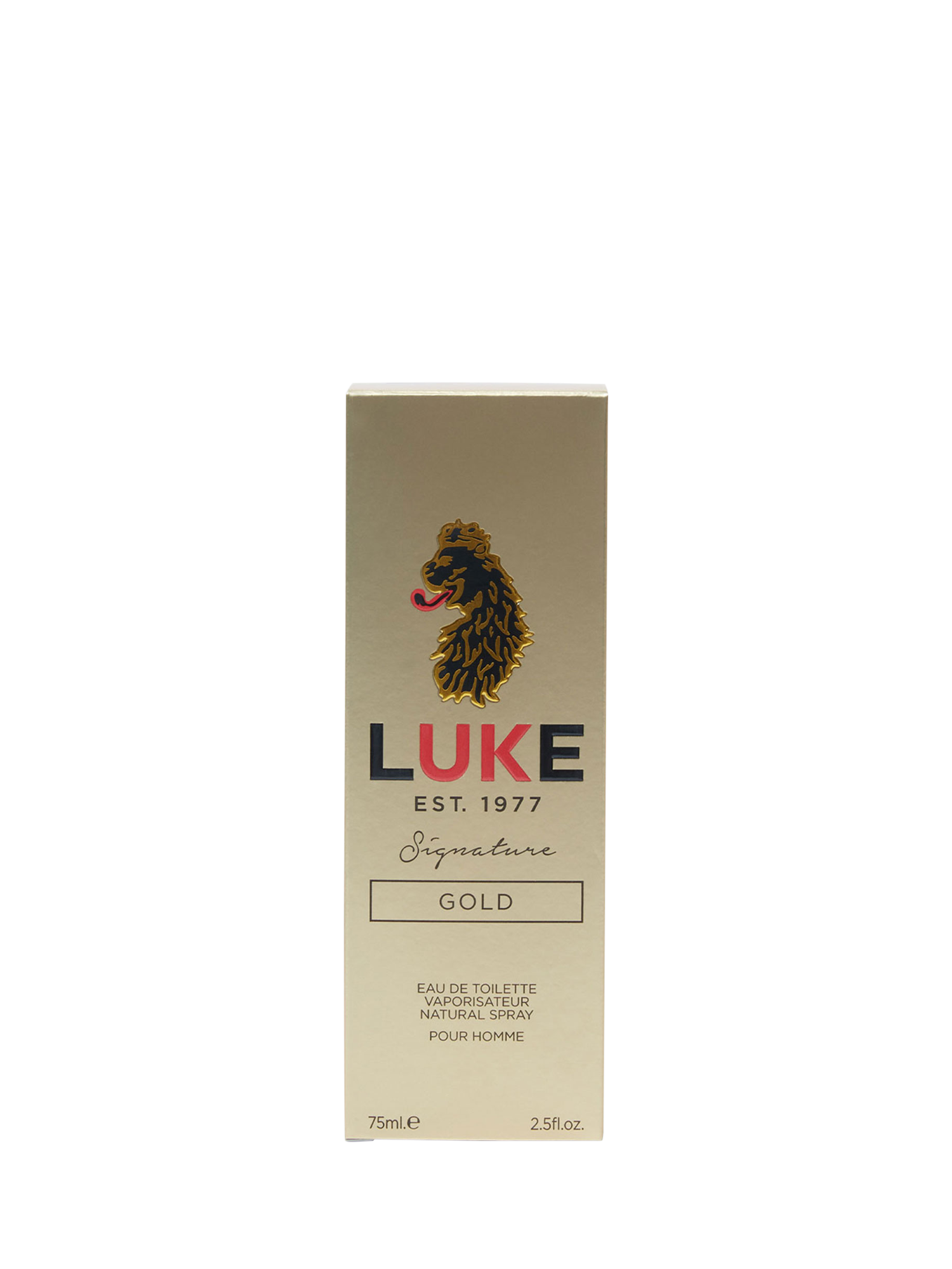 LUKE 1977 Eau De Toilette Signature Gold Fragrance, 75ml