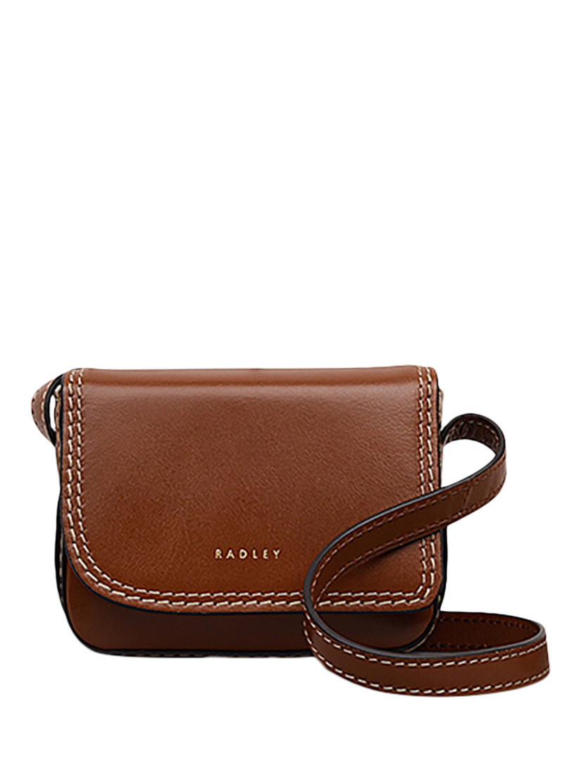 Radley Pocket Street Mini Cross Body Bag, Cognac