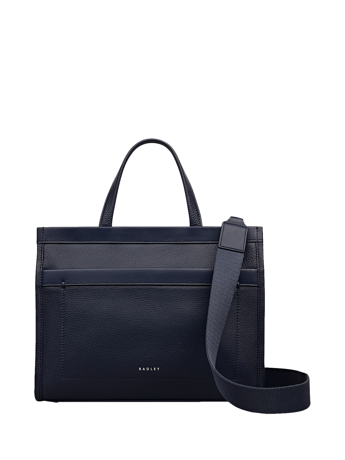 Radley Alba Place Leather Cross Body Bag, Ink, One Size