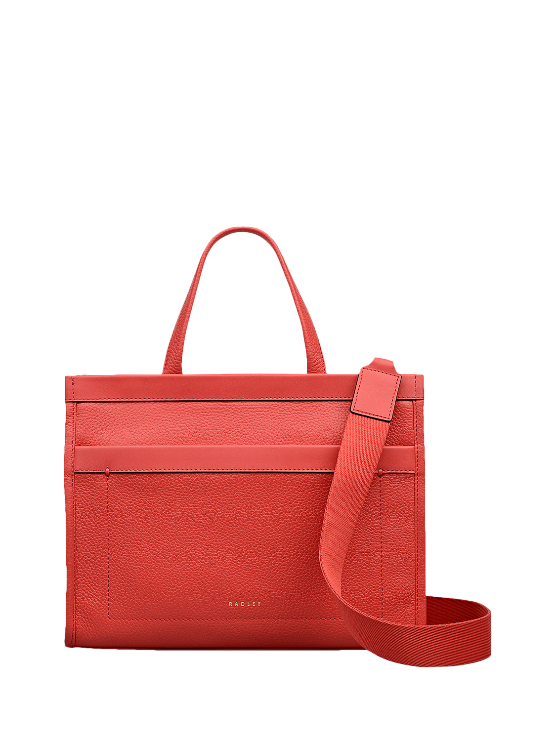 Radley Alba Place Leather Cross Body Bag, Luscious Red, One Size