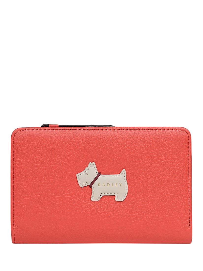 Radley Loyal Radley Leather Medium Bifold Purse, Luscious Red, One Size