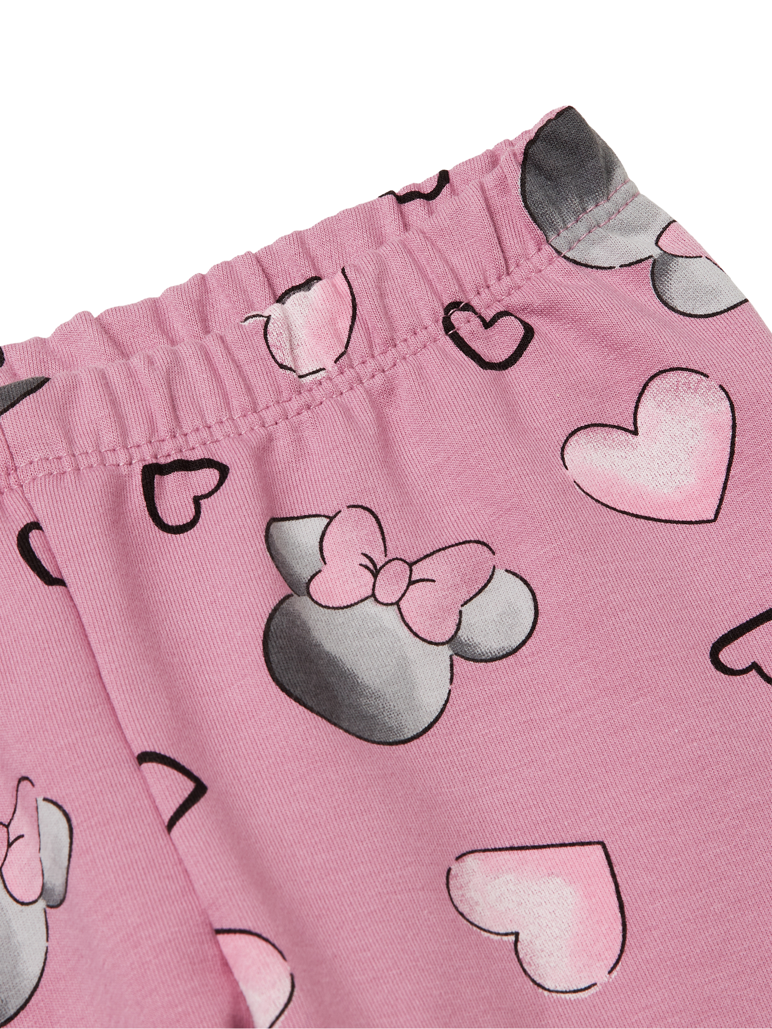 Benetton Kids' Fleece Minnie Mouse Tracksuit Set, Cream
