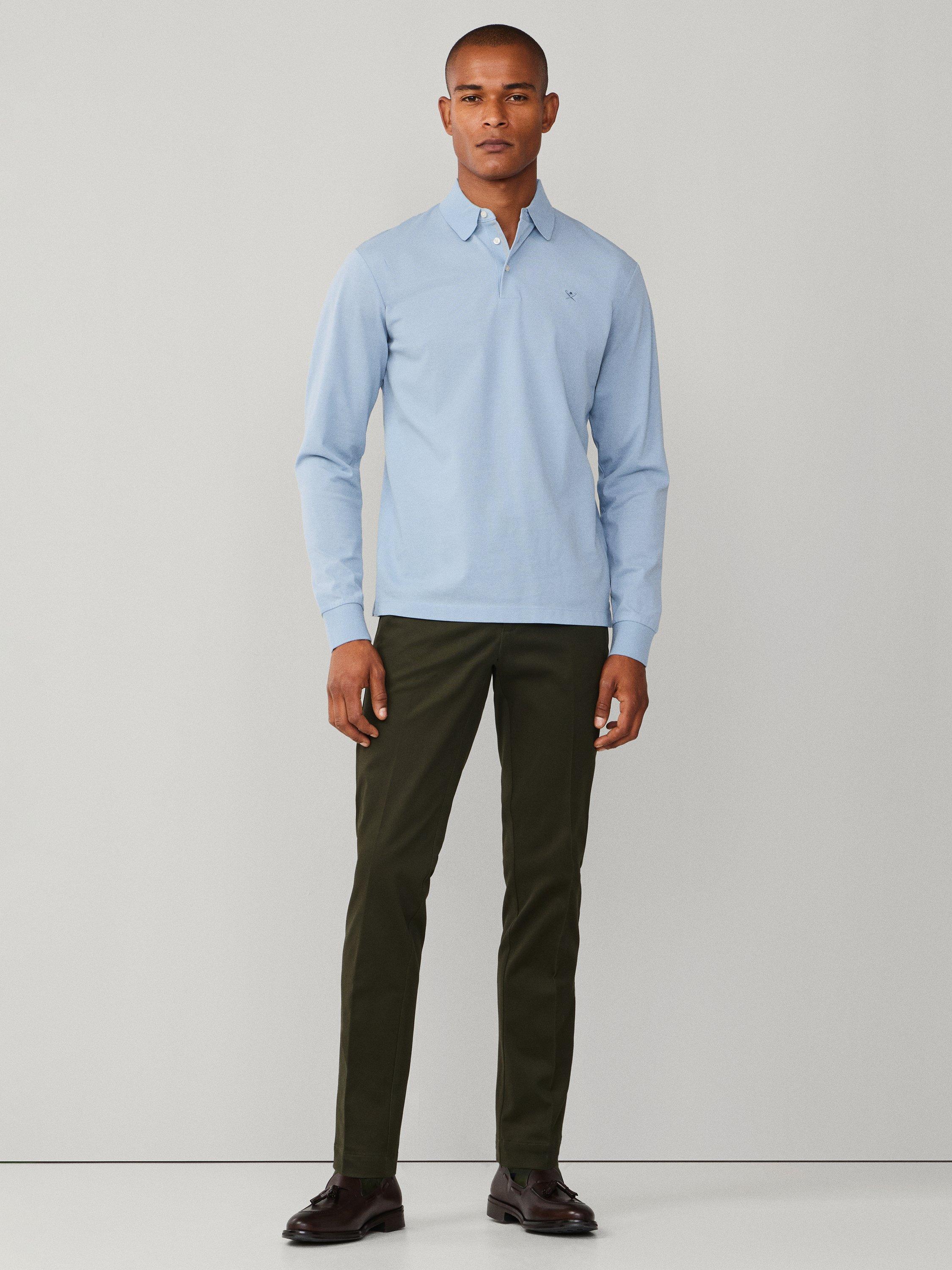 Hackett London Slim Fit Kensington Chinos, Forest Green