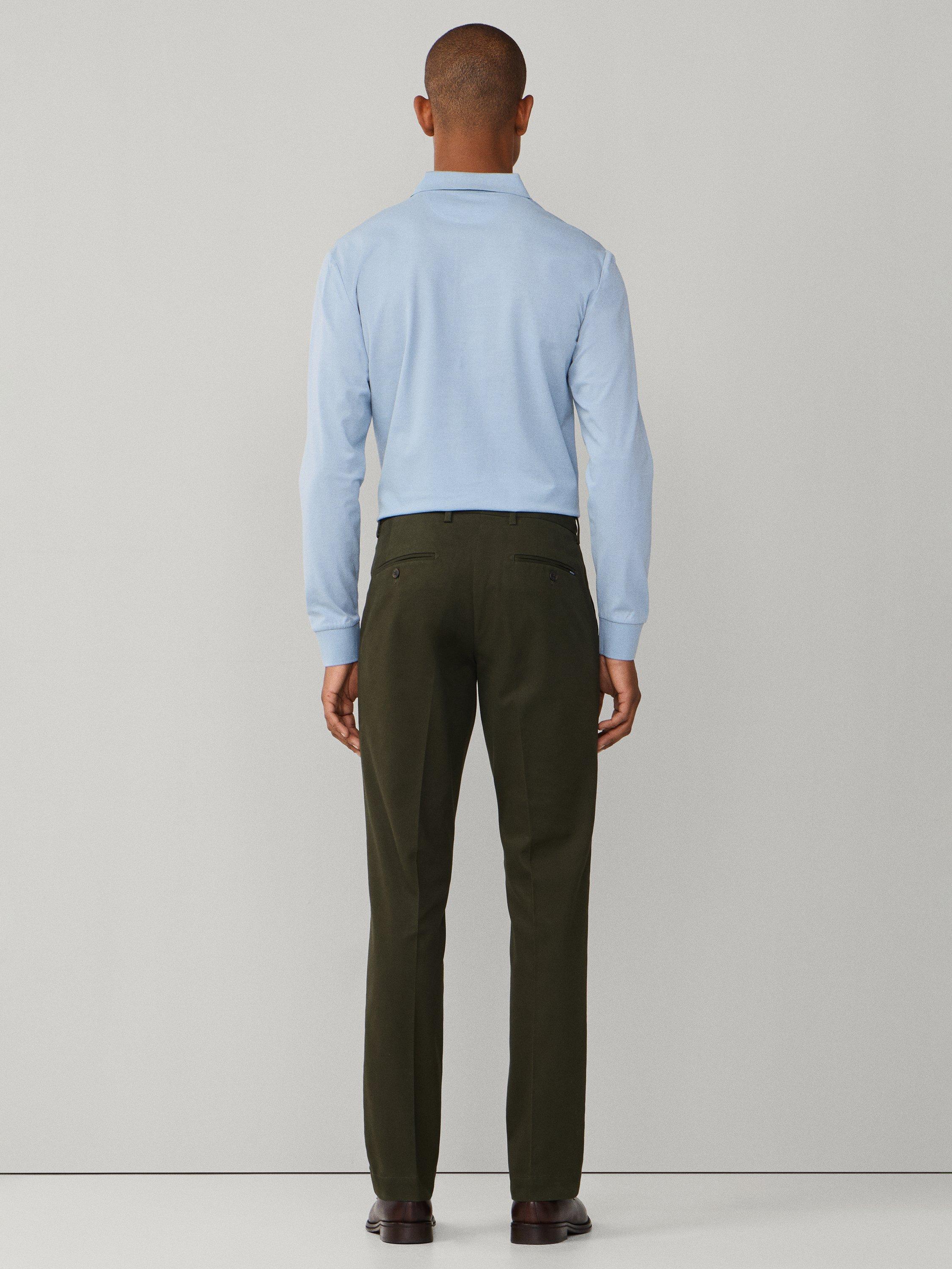 Hackett London Slim Fit Kensington Chinos, Forest Green