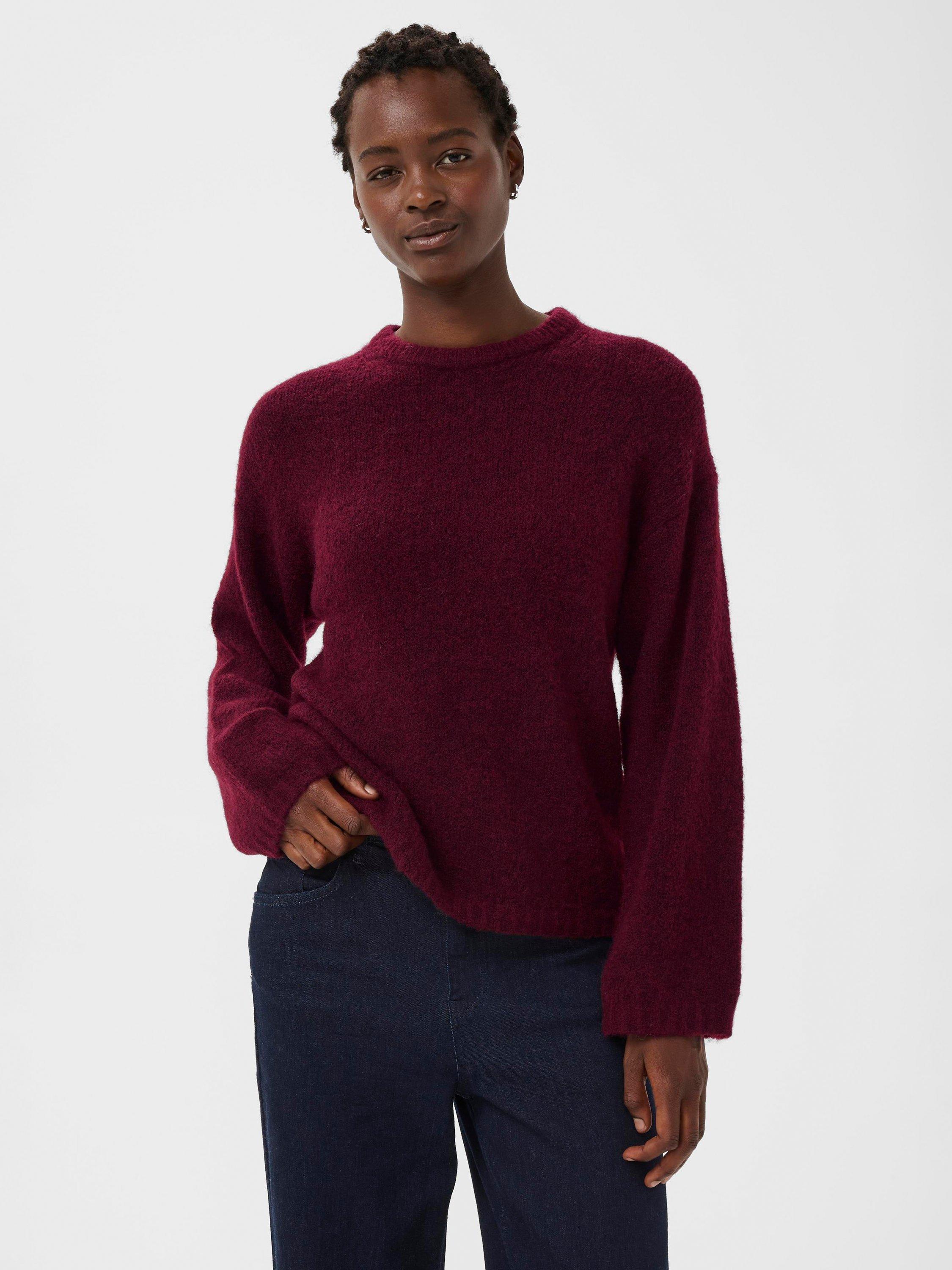 Part Two Spencer Crew Neck Jumper, Tawny Port