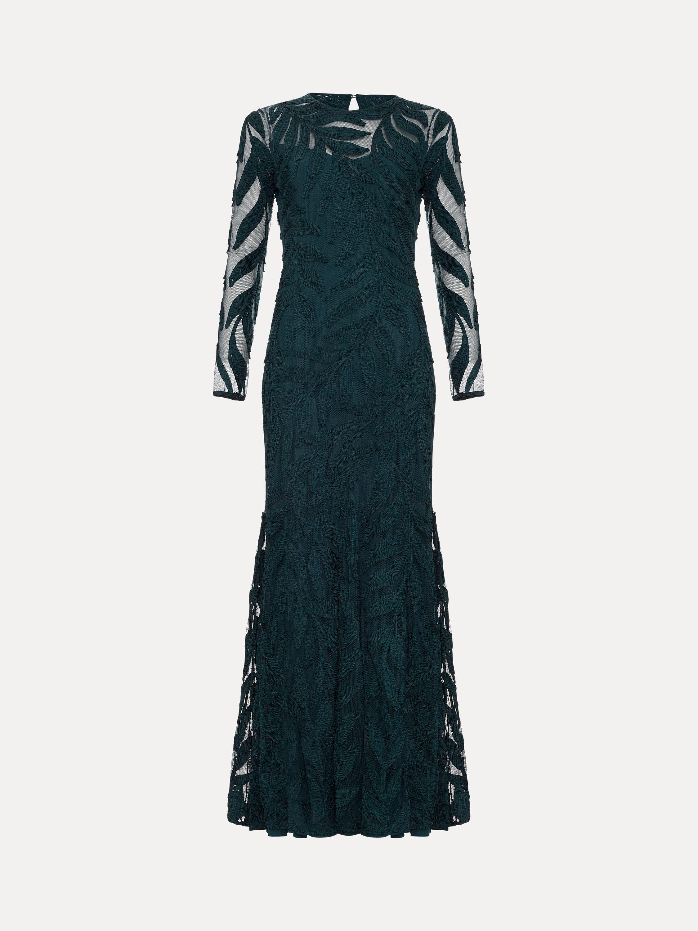 Phase Eight Harleigh Maxi Dress, Dark Green
