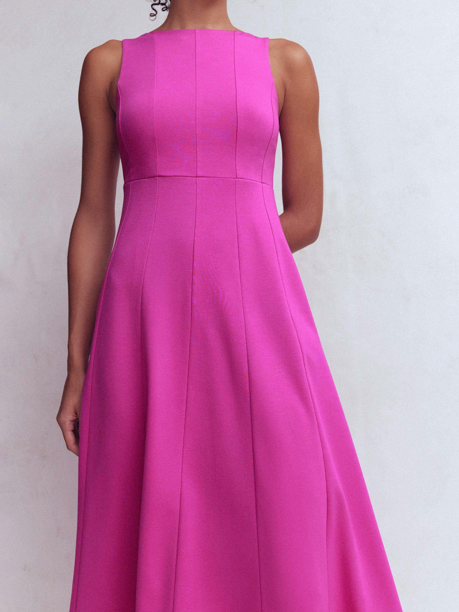 Boden Scarlet Sleeveless Ponte Dress containing LENZING™ ECOVERO ...