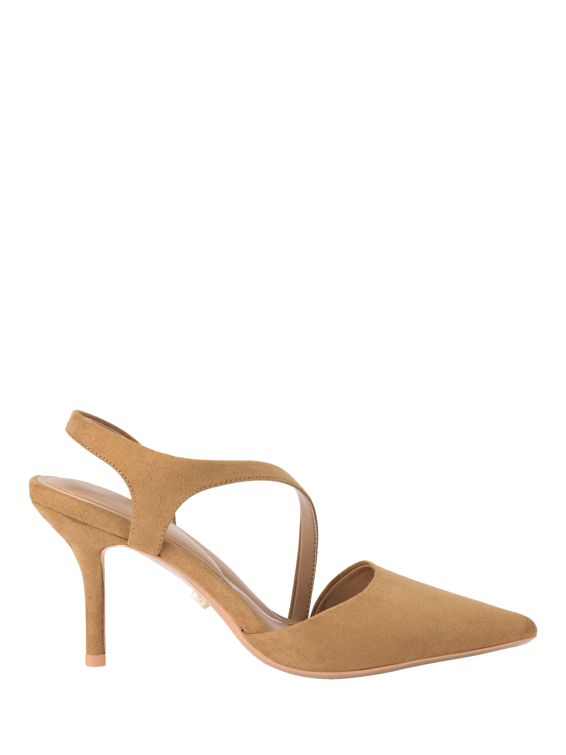 Carvela Symmetry Stiletto Heel Court Shoes, Natural Taupe