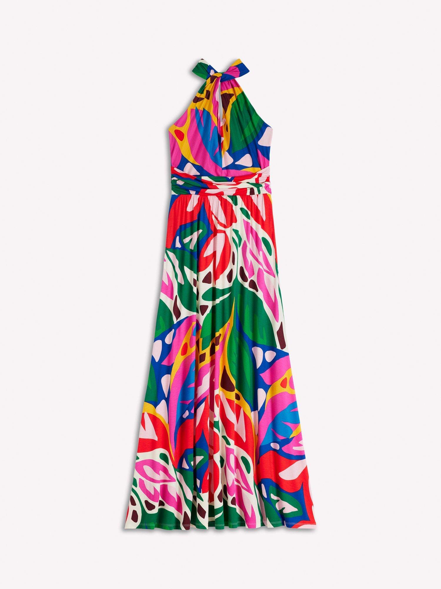 Boden Sydney Twist Neck Maxi Dress containing LENZING™ ECOVERO™ Viscose ...