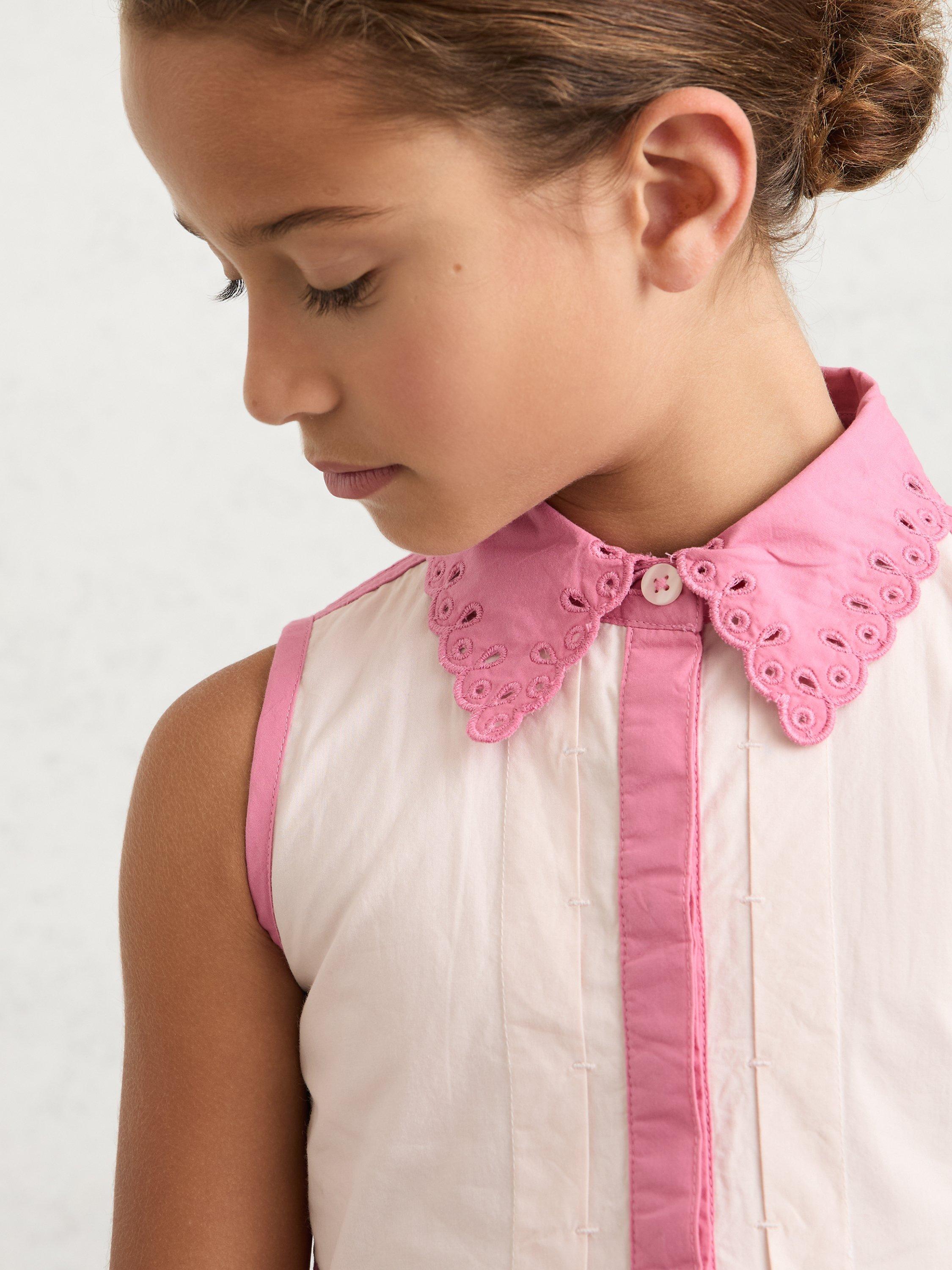 Reiss Kids' Odela Colour Block Mini Dress