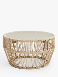 John Lewis Salsa Round Garden Coffee Table, 70cm