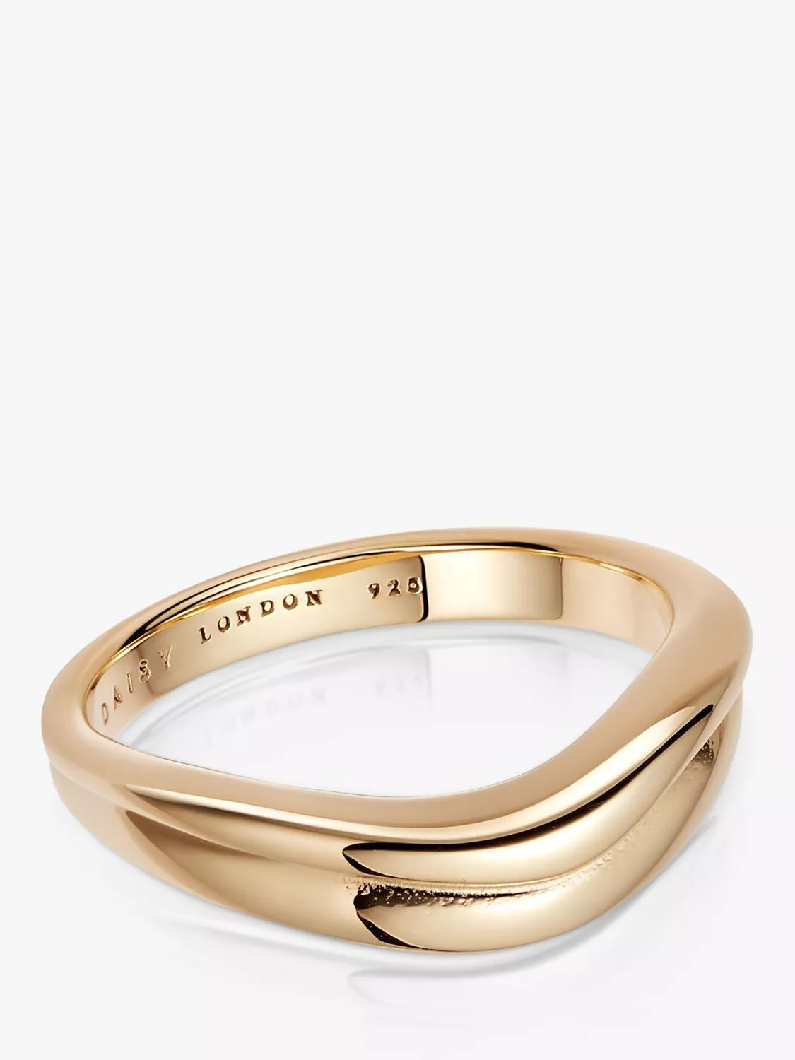Daisy London Molten Ring, Gold