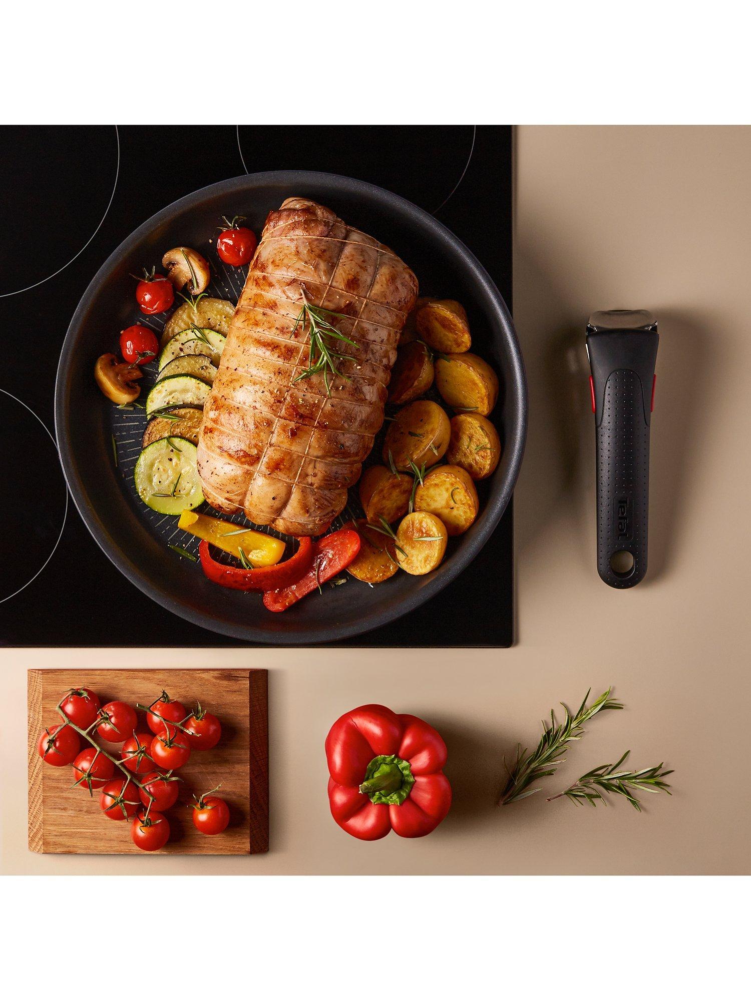 Tefal Ingenio Eco Resist Aluminium Non-Stick Pan & Handle Set, 13 Piece