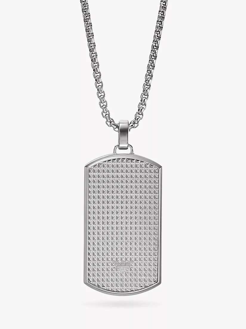 Armani dog tag chain store