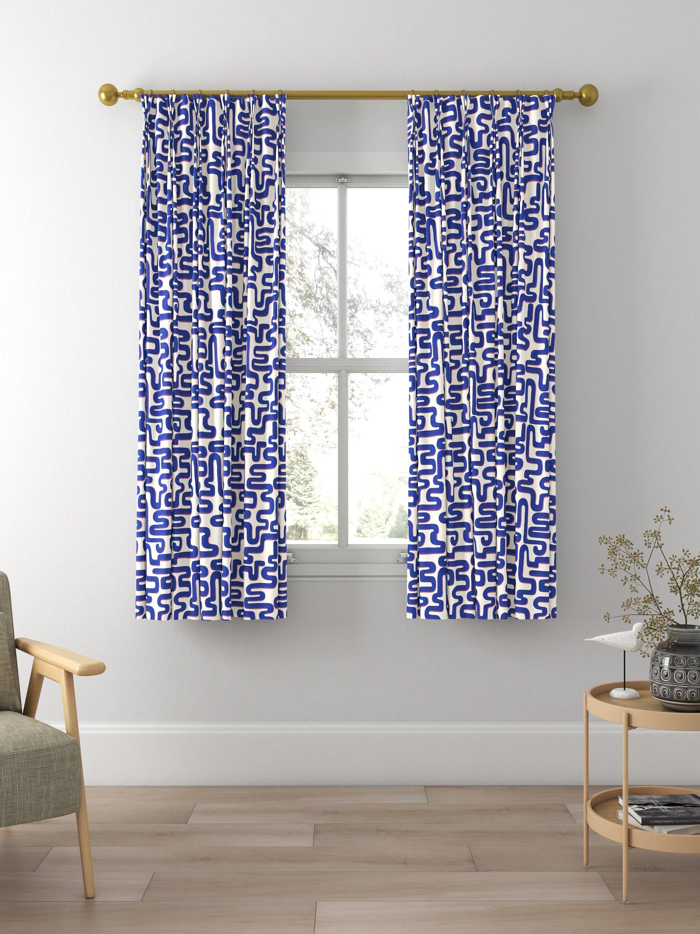 Harlequin x Sophie Robinson Meander Leaf Made to Measure Curtains or ...