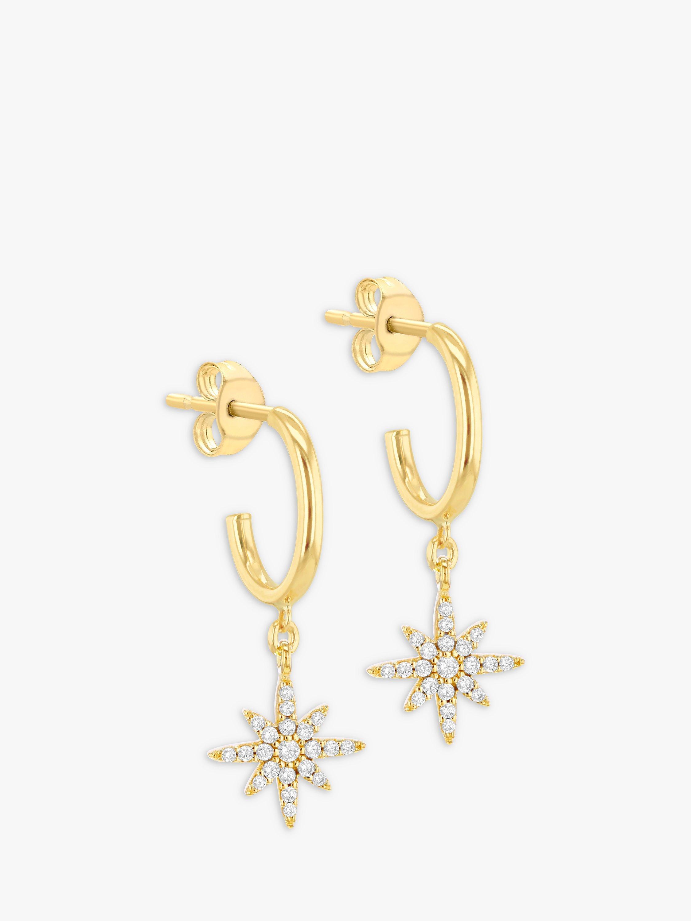 John lewis 9ct gold earrings store