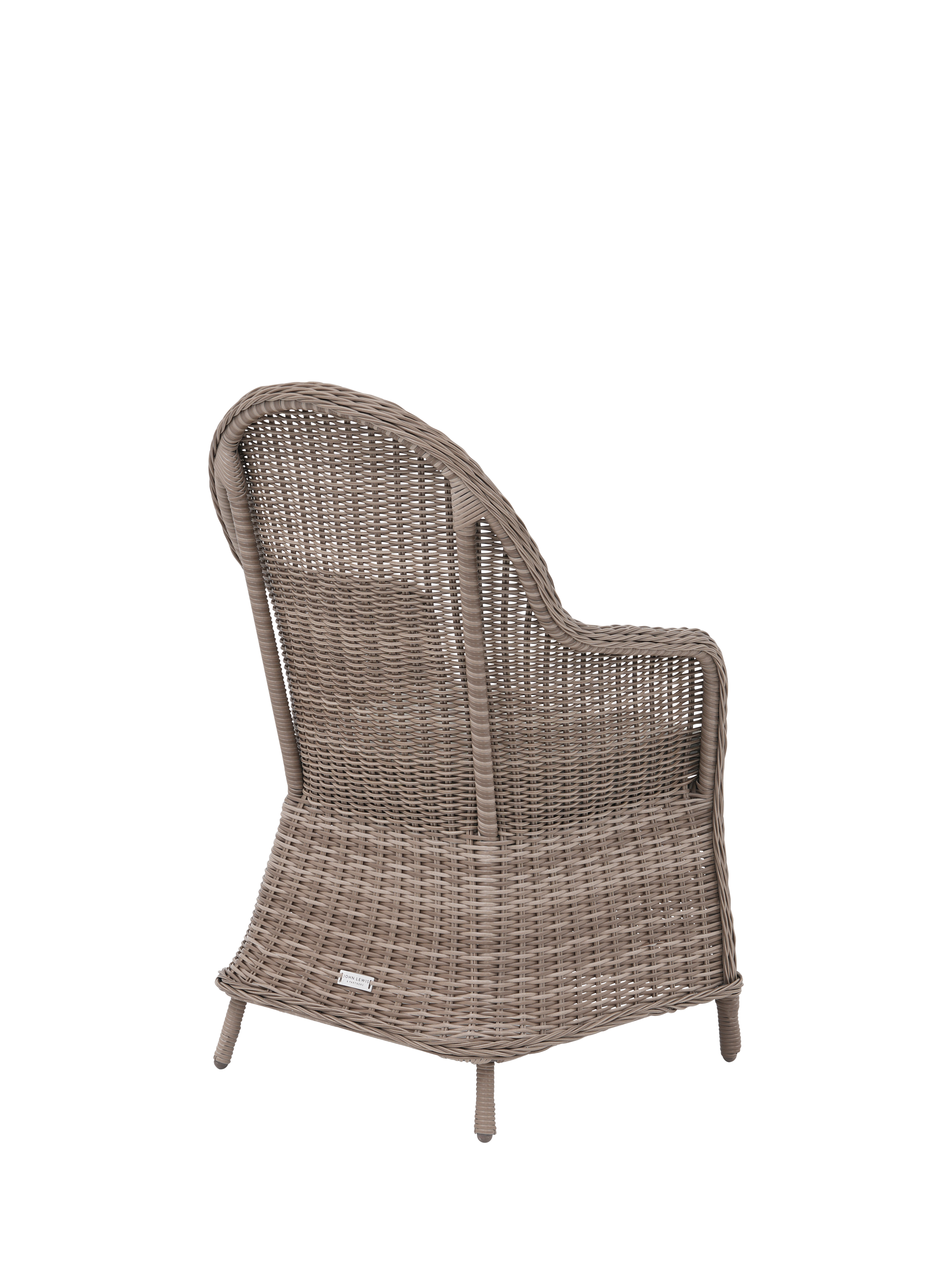 John Lewis Rye Garden Dining Armchairs Set of 2 Natural