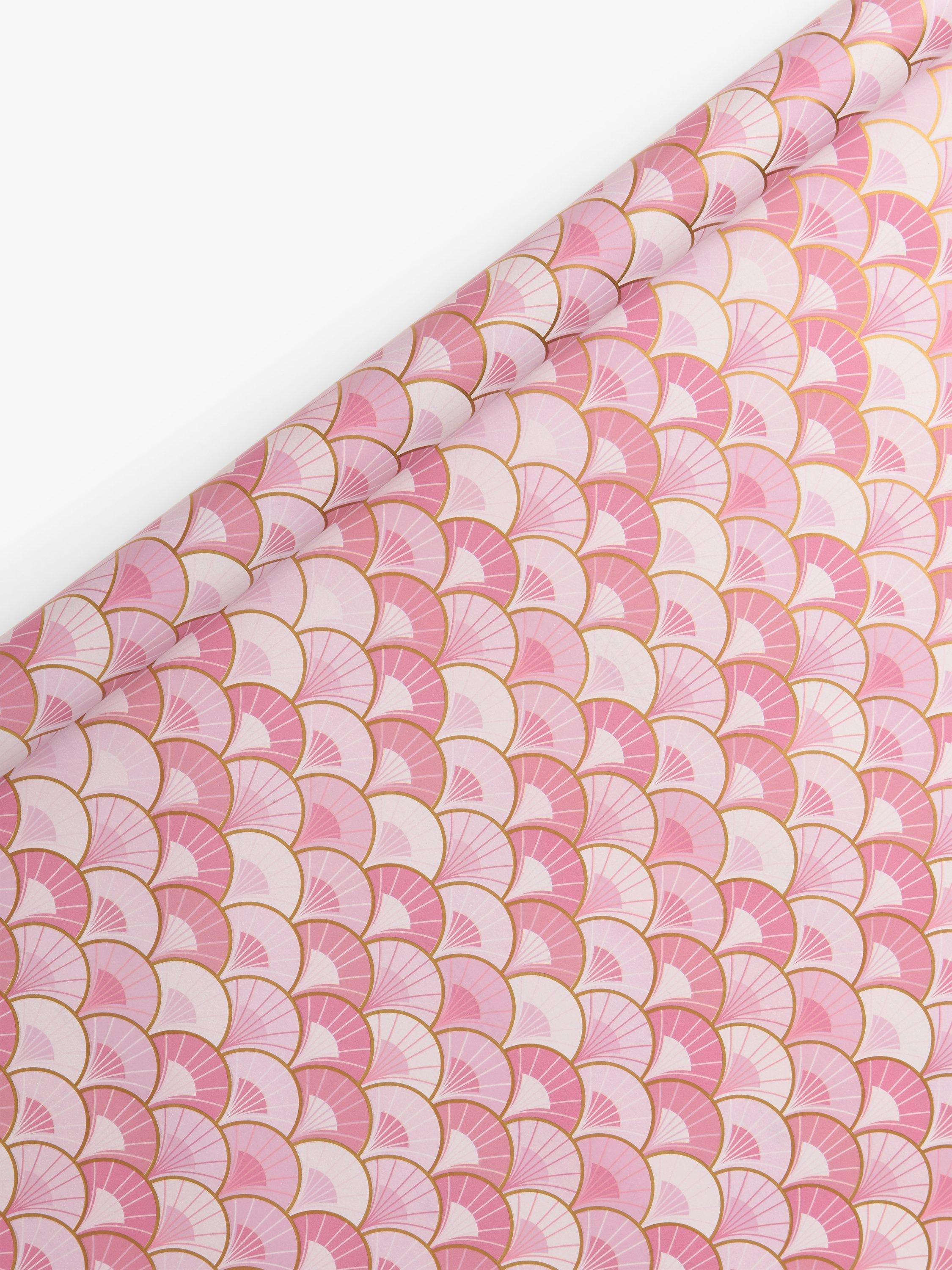 John Lewis Curved Tile Wrapping Paper 3m