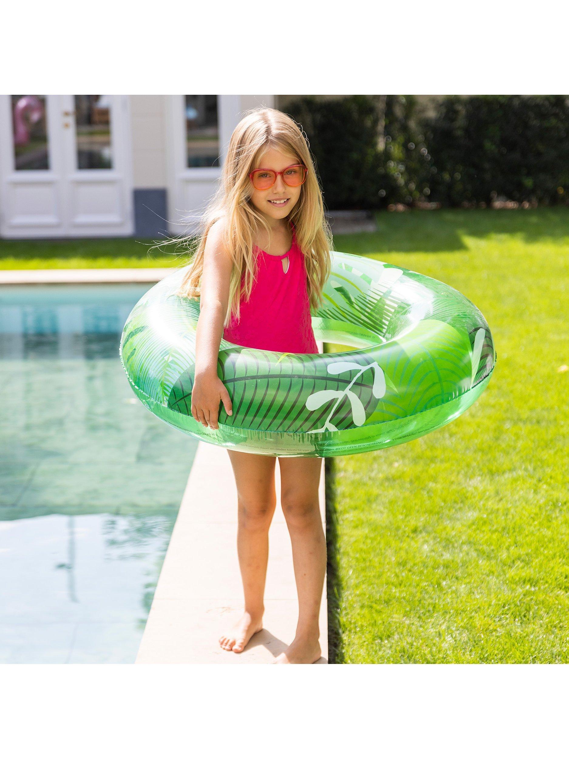 Swim Essentials Tropical 90cm Swim Ring