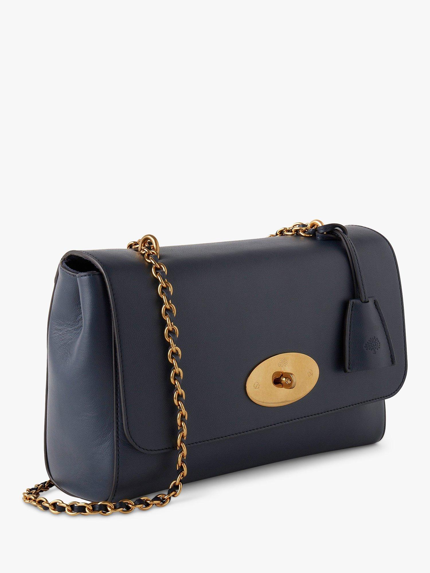 Mulberry Medium Lily Micro Classic Grain Leather Shoulder Bag