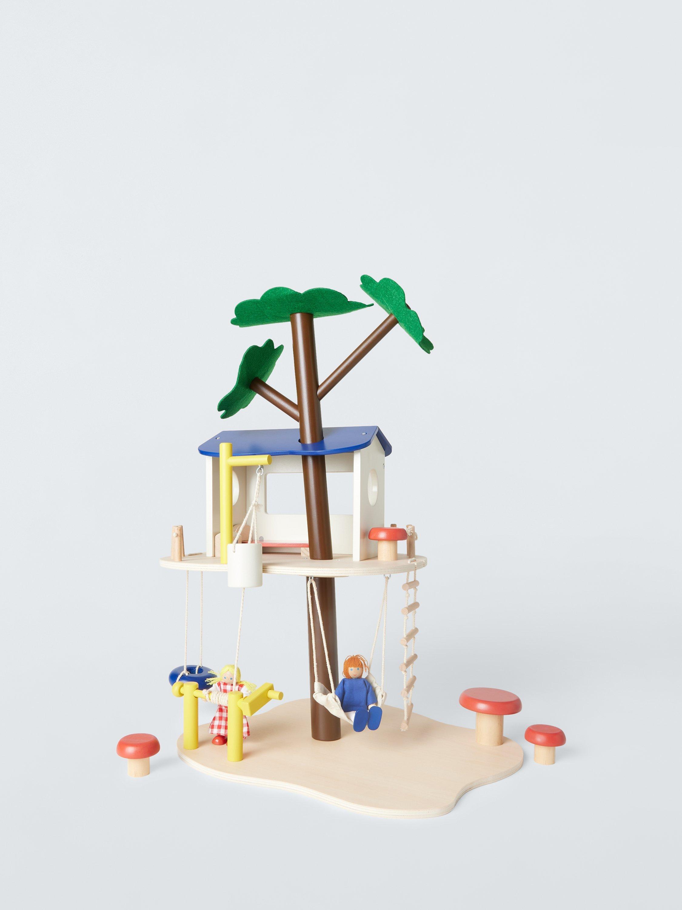 John Lewis Wooden Doll s Treehouse
