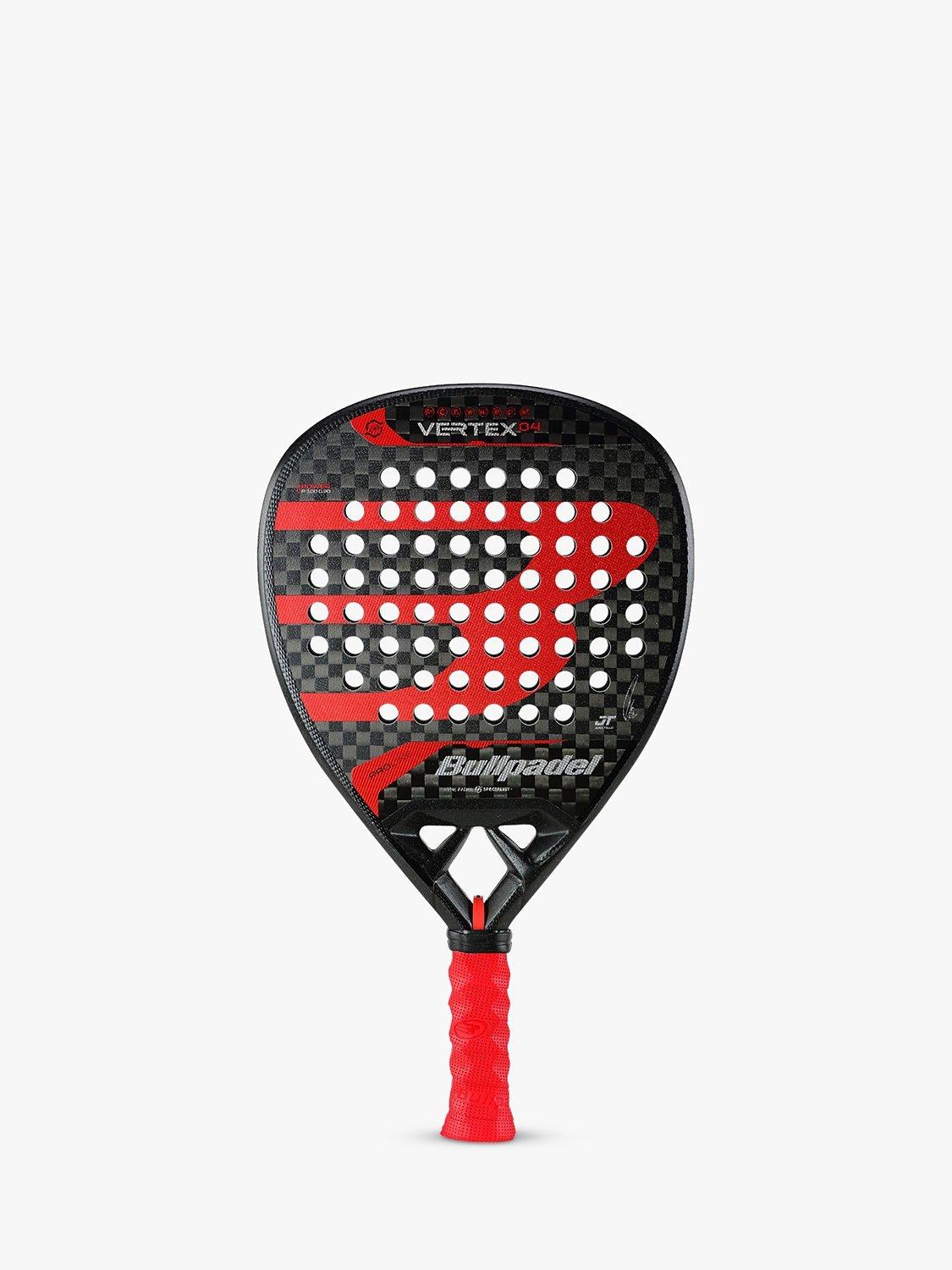 Bullpadel Vertex 04 24 Padel Racket, Black/Red