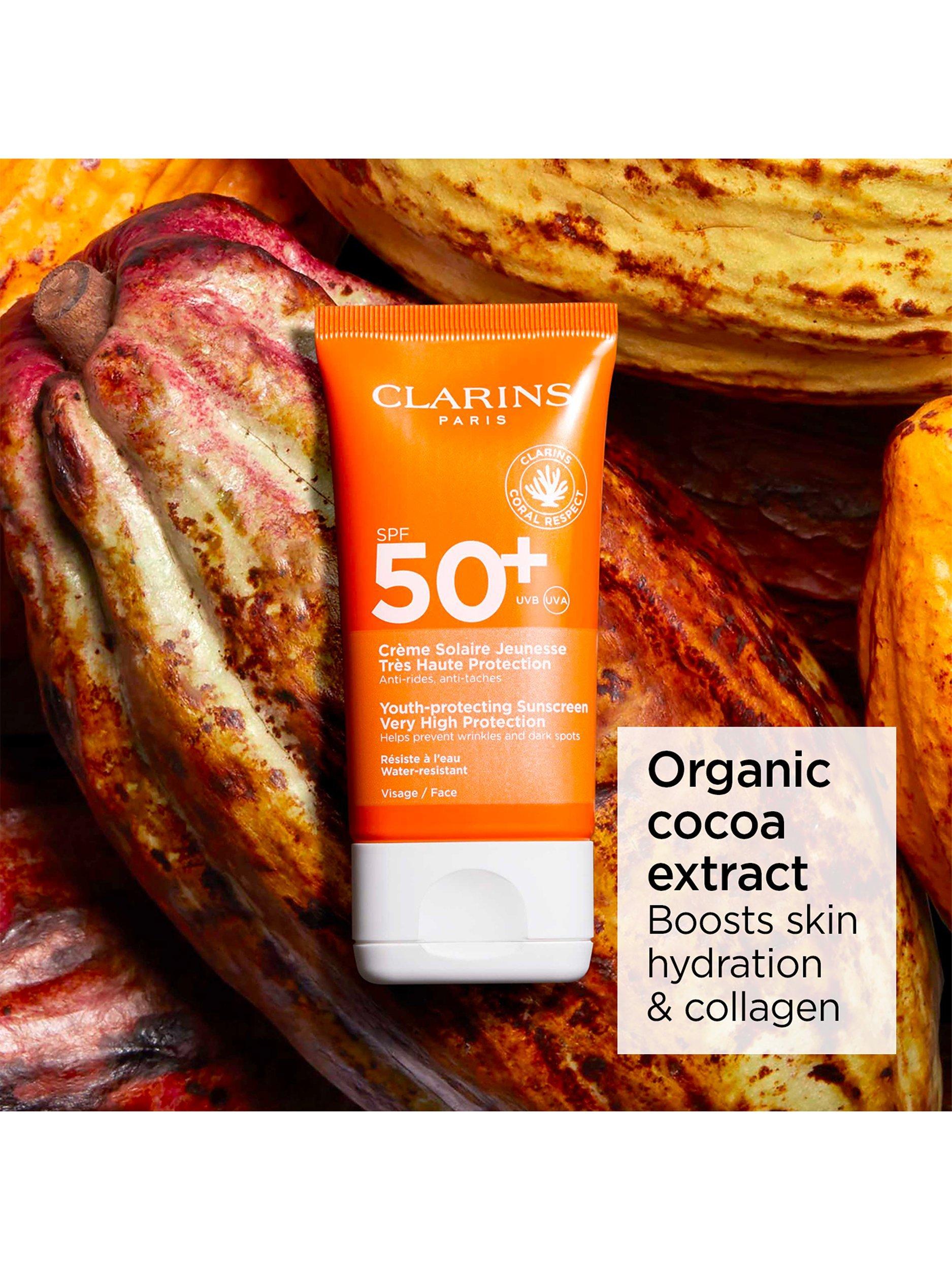 Clarins Youth-Protecting Sunscreen Very High Protection SPF 50+, 50ml