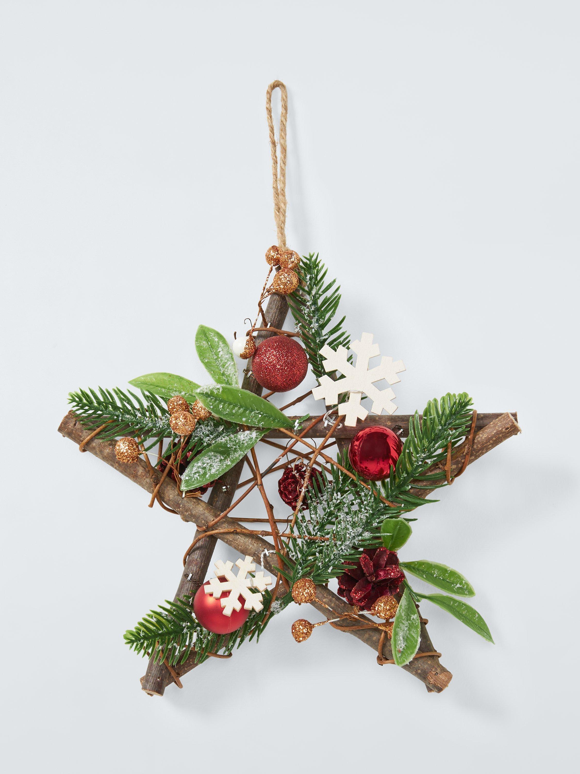 John Lewis Hanging Stick Star Decoration