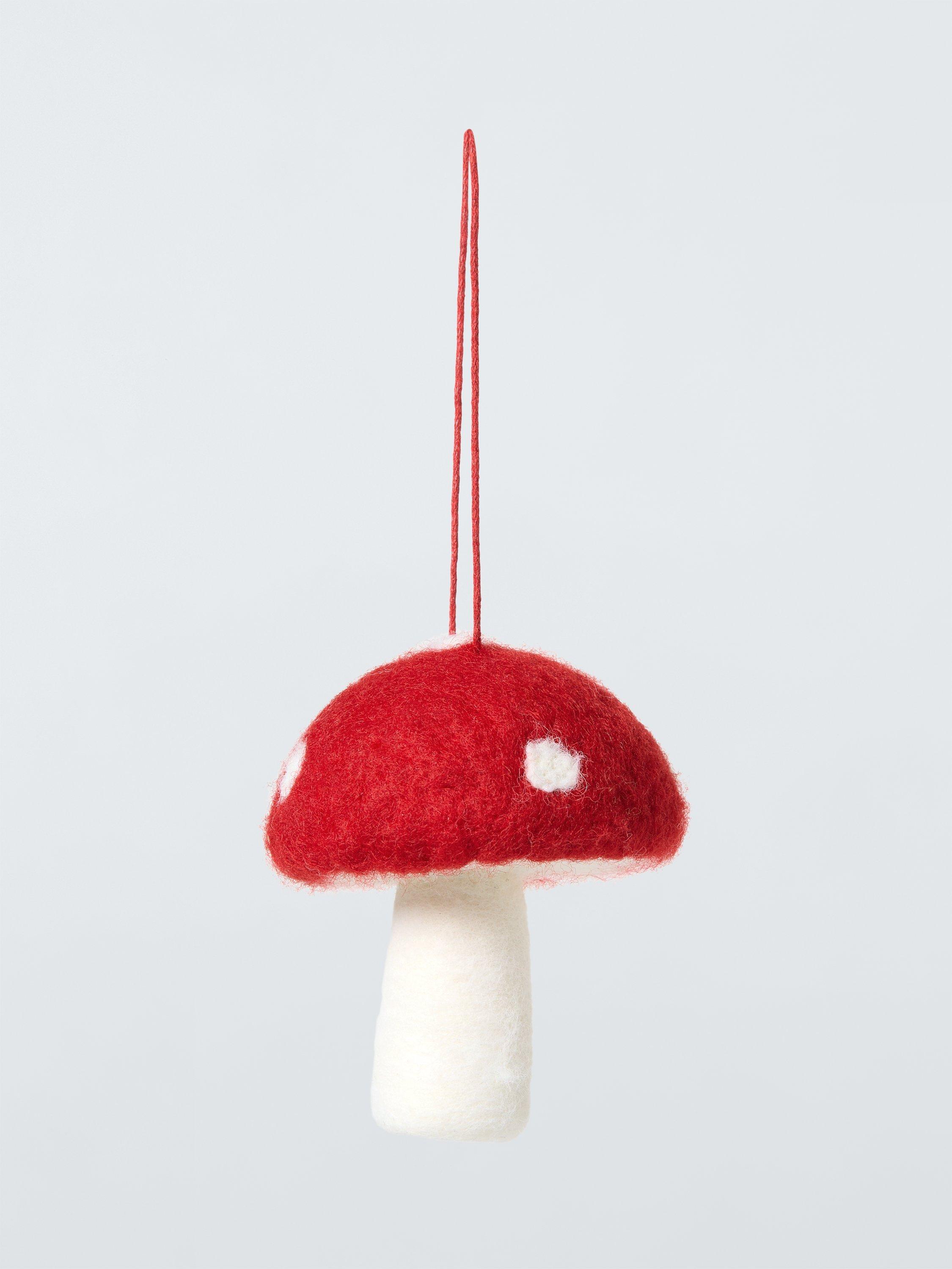 John Lewis Dawn & Dusk Felt Toadstool Tree Decoration