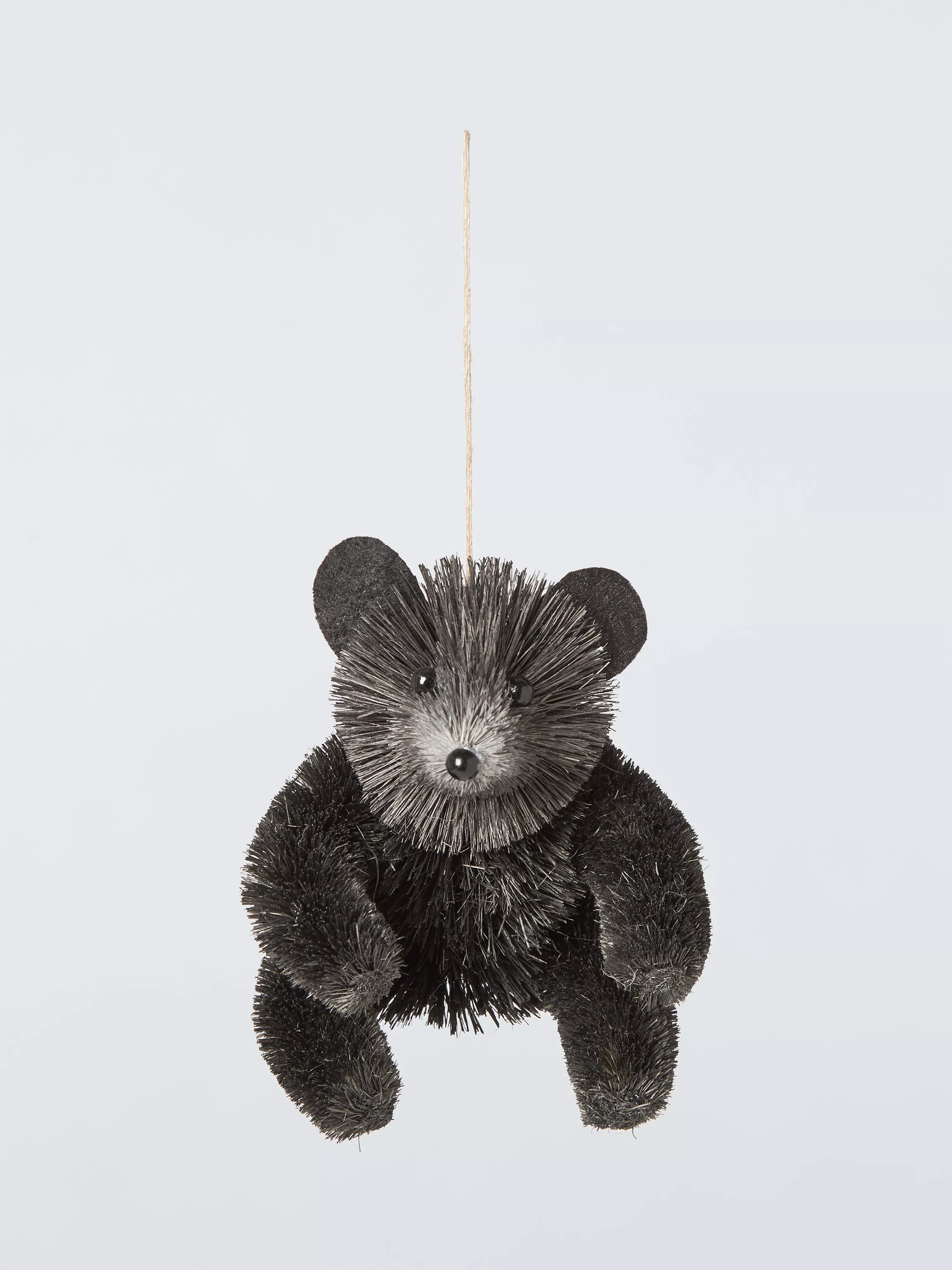 John Lewis Trinket & Treasure Sisal Bear Tree Decoration