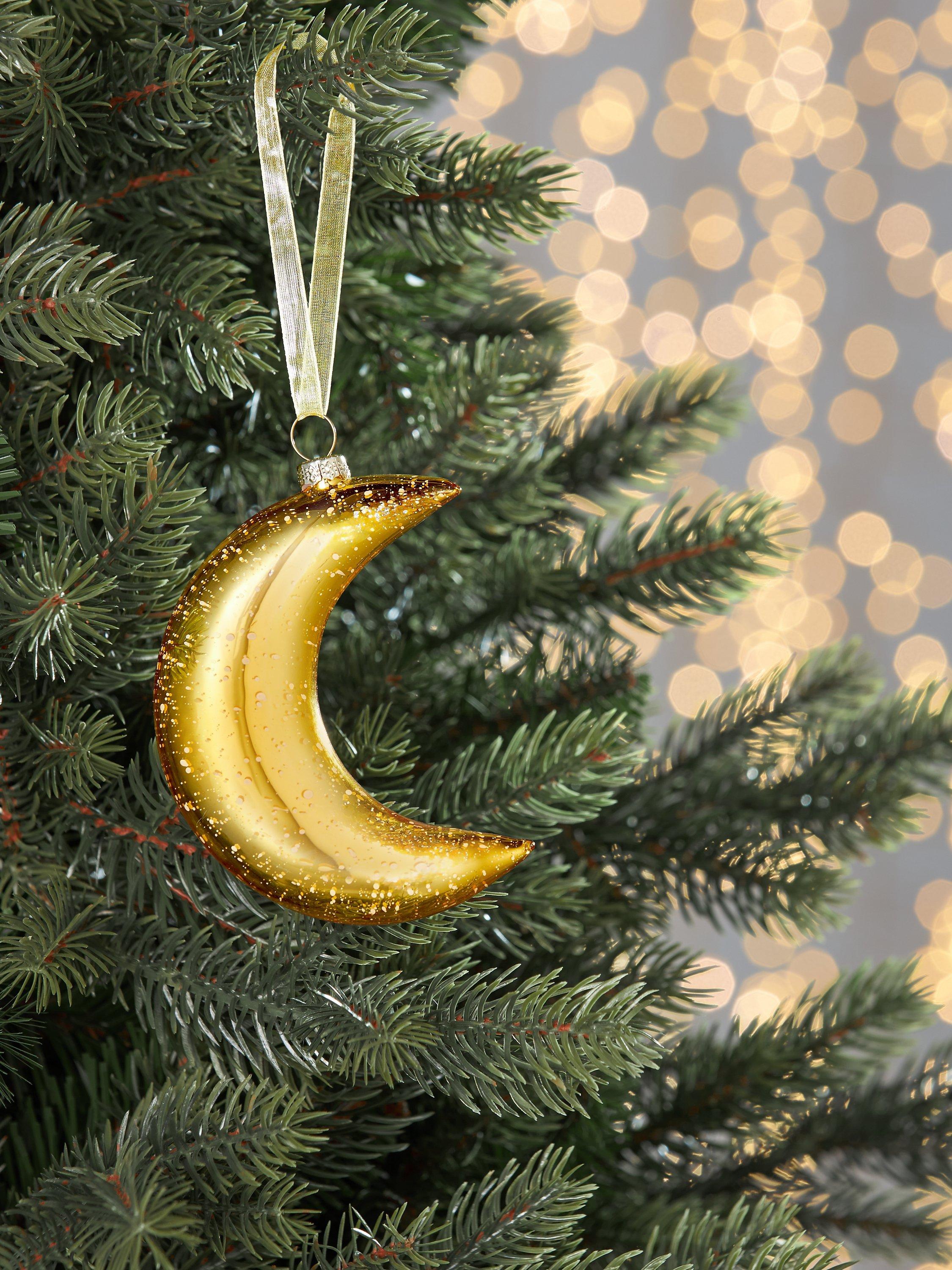 John Lewis Wisdom & Wonder Antiqued Moon Bauble