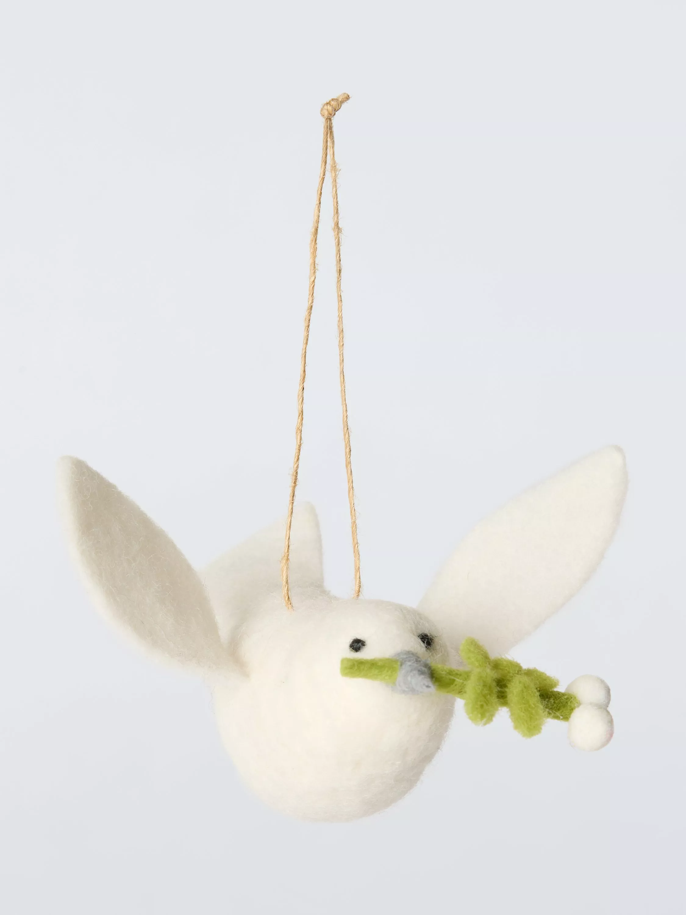 John Lewis Trinket & Treasure Felt Dove Tree Decoration