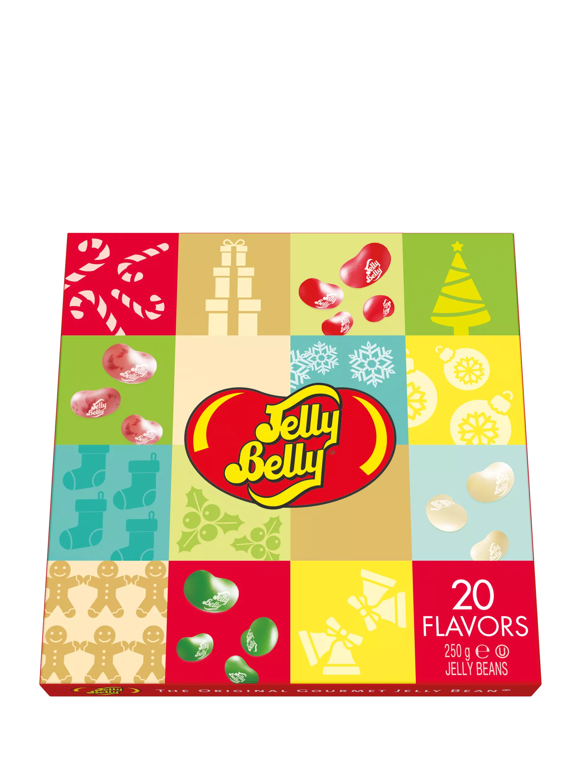 Jelly Belly Christmas Gift Box, 20 Flavours, 250g