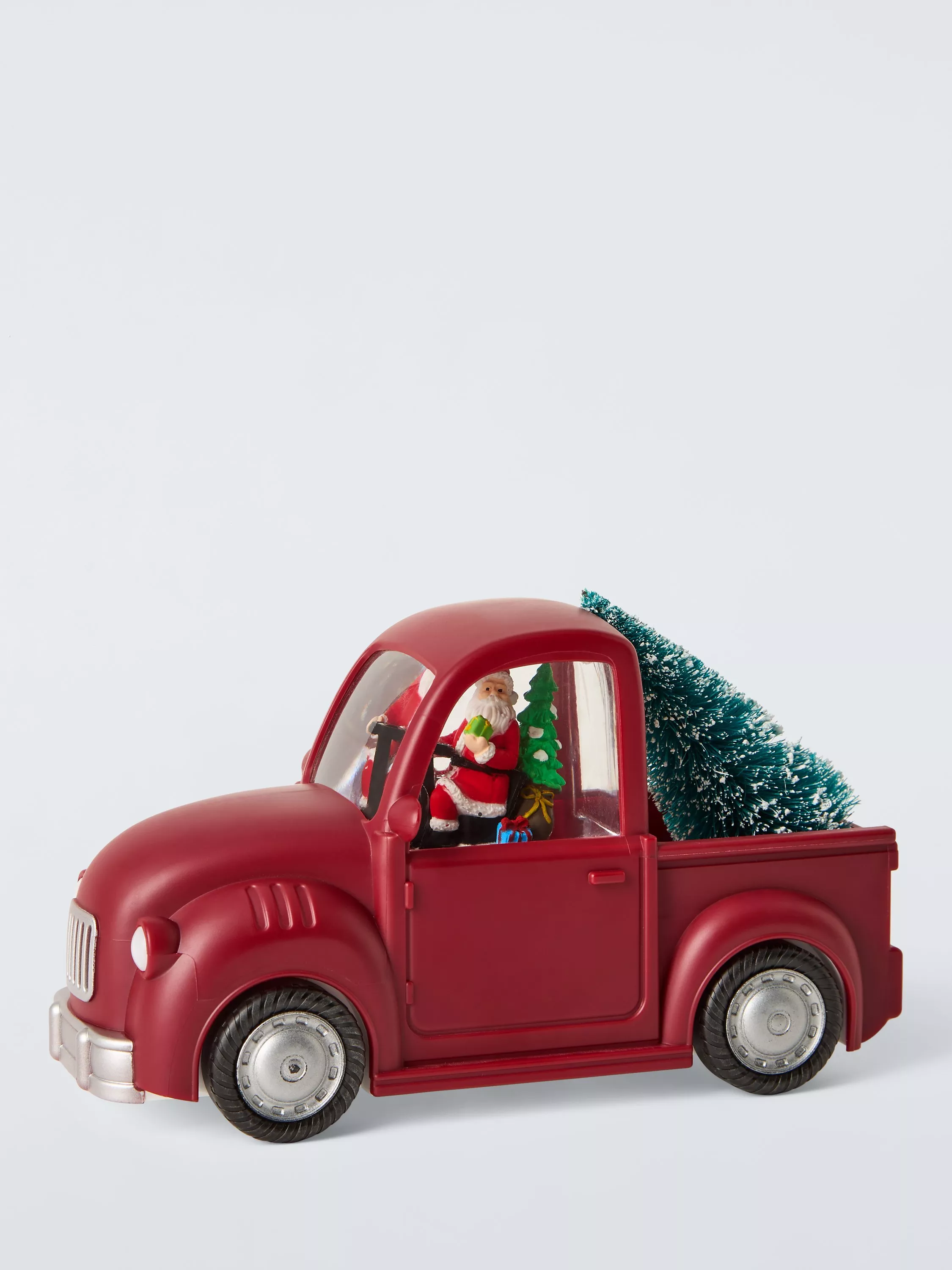 John Lewis Santa Truck Battery Operated LED Snow Globe