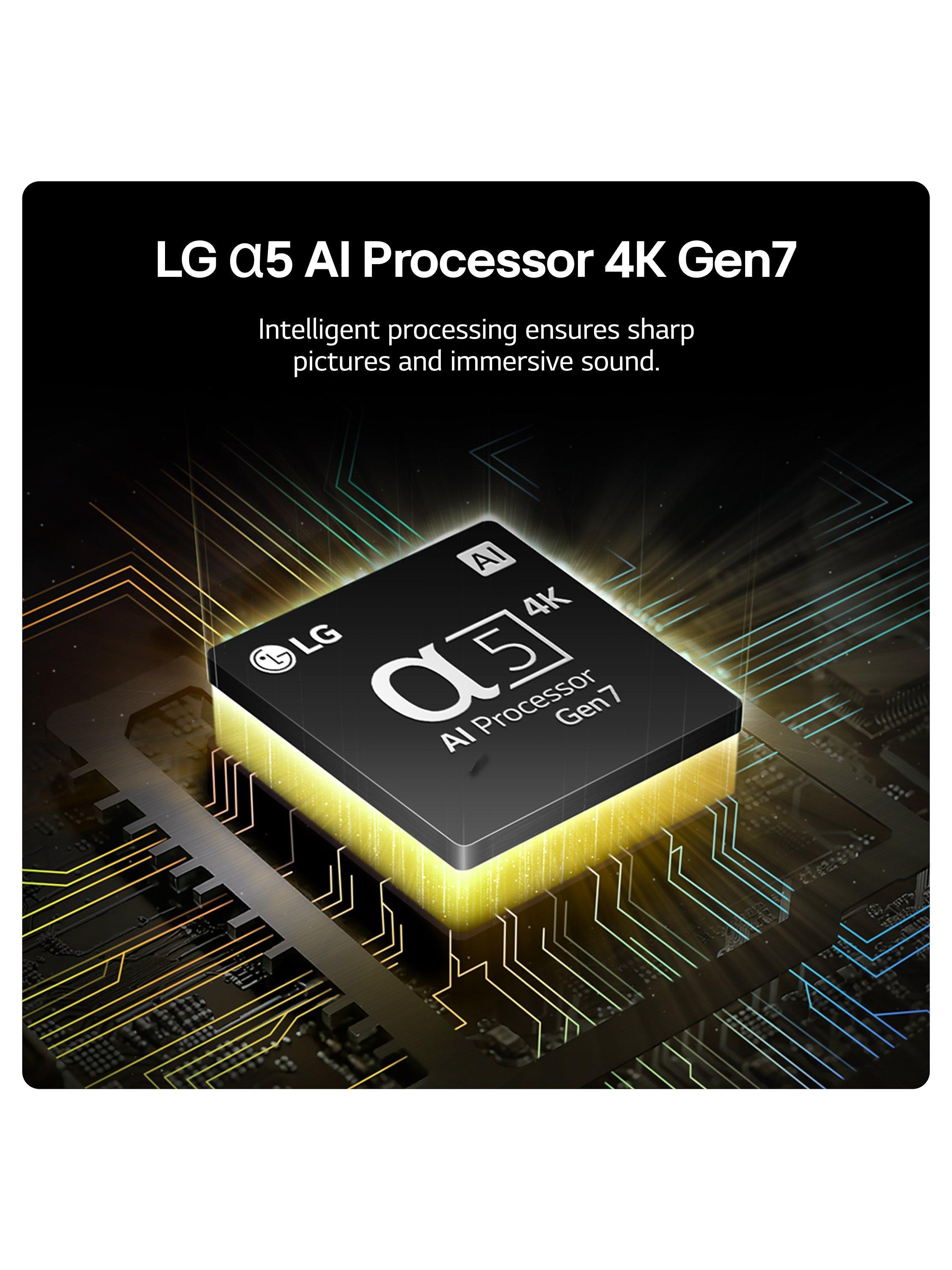 LG 50UT73006LA (2024) LED HDR 4K Ultra HD Smart TV, 50 inch with ...