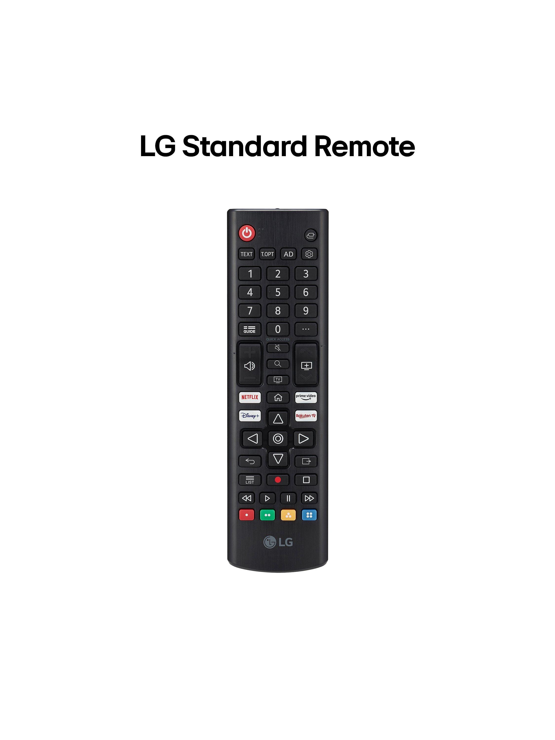 LG 50UT73006LA (2024) LED HDR 4K Ultra HD Smart TV, 50 inch with ...