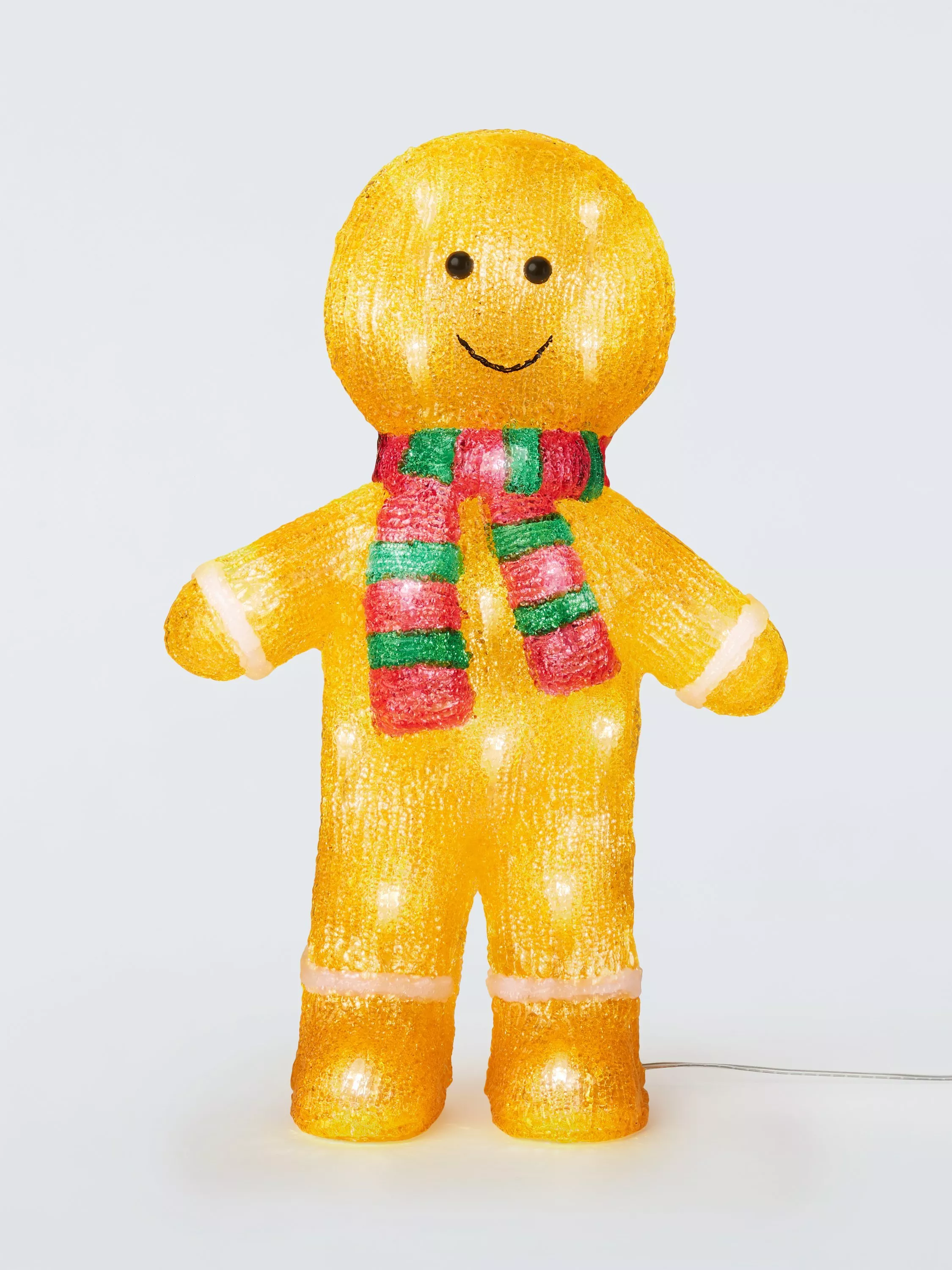 John Lewis 60 LED Acrylic Gingerbread Man Lit Figure