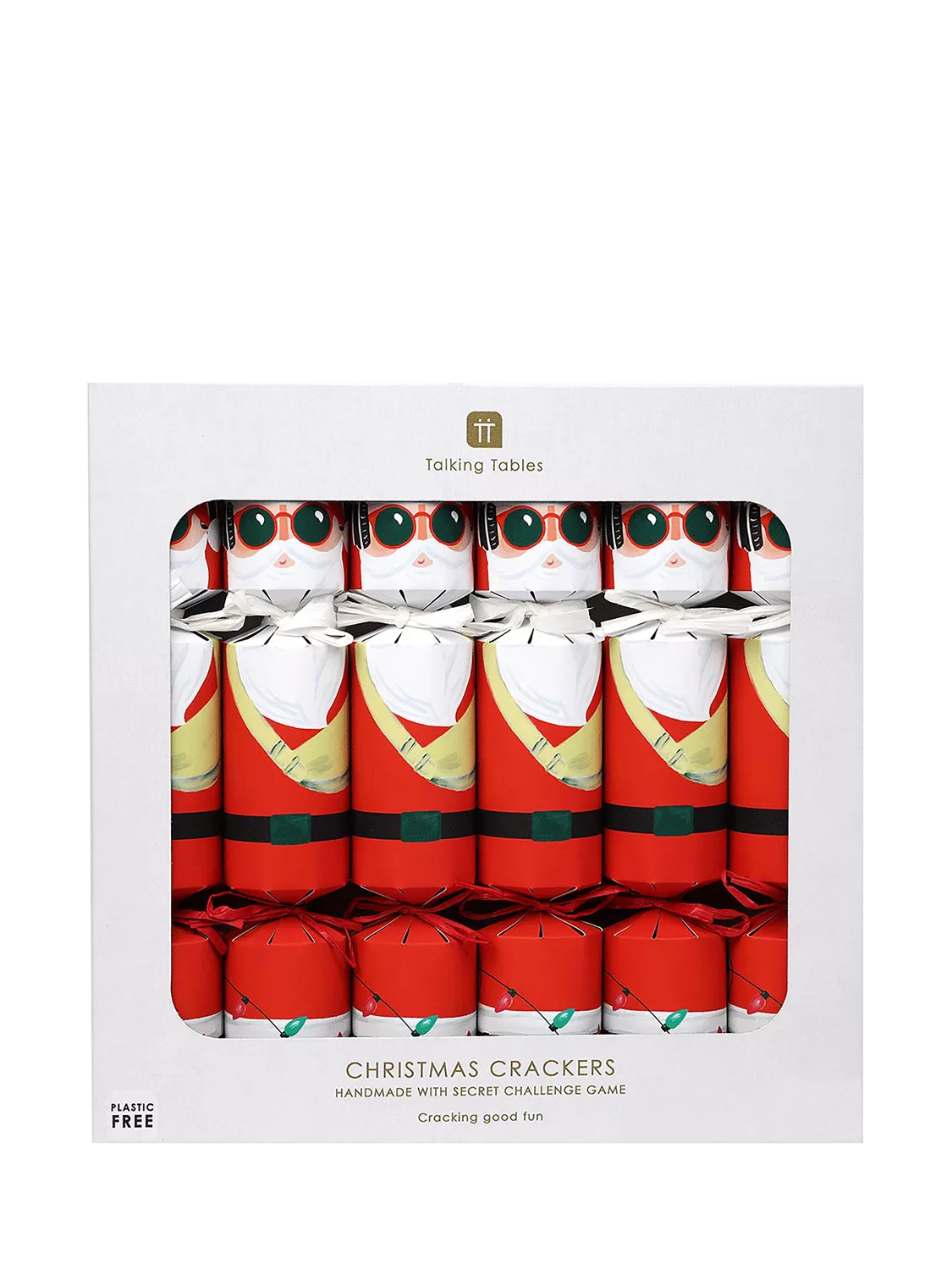 Talking Tables Santa Selfie Mystery Game Crackers, Pack of 6