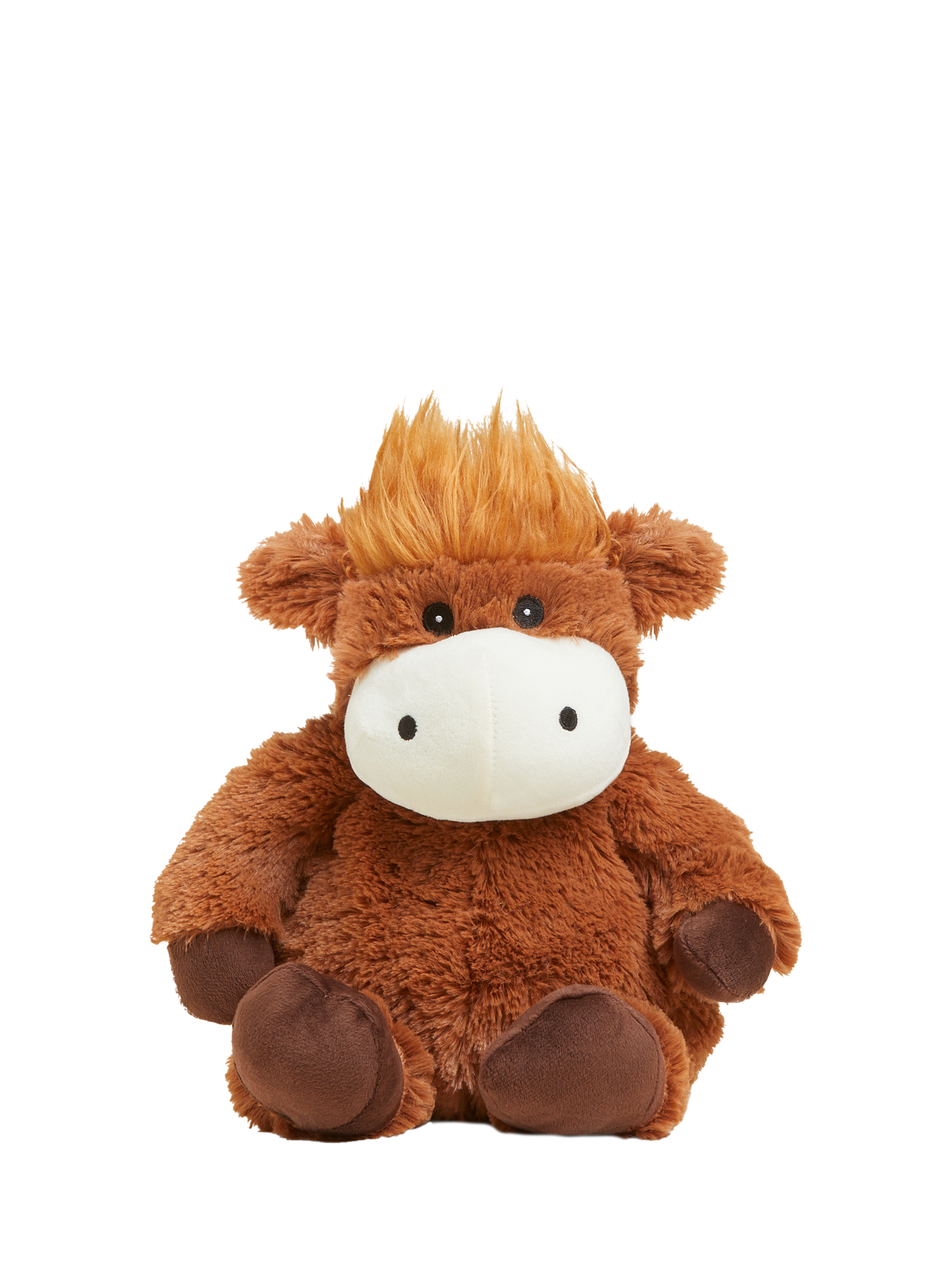 Warmies Highland Cow Heatable Soft Toy, Multi