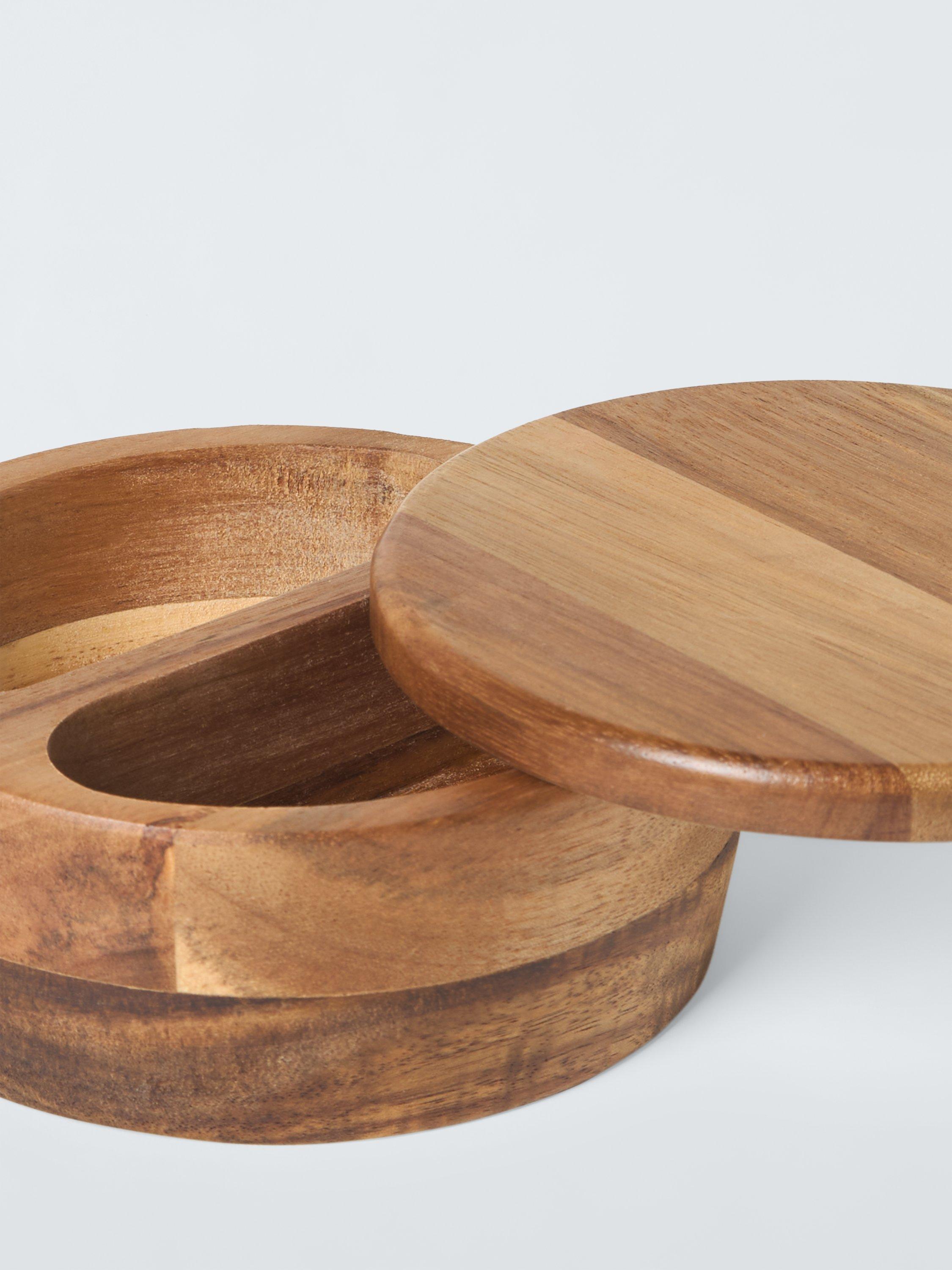 John Lewis Kitchen Pinch Pot, FSC-Certified (Acacia Wood), Natural