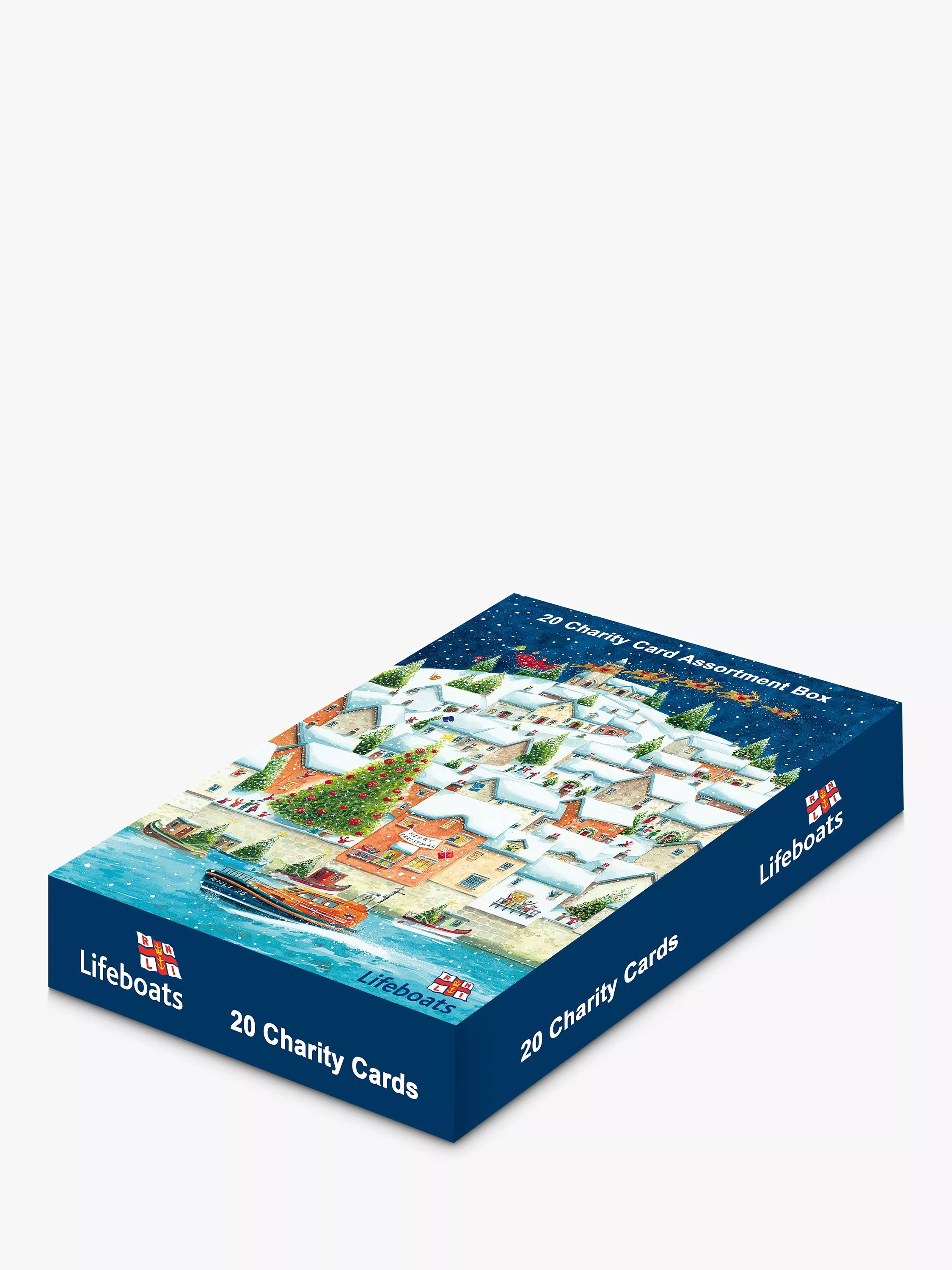 Woodmansterne RNLI Charity Christmas Cards, Pack of 20