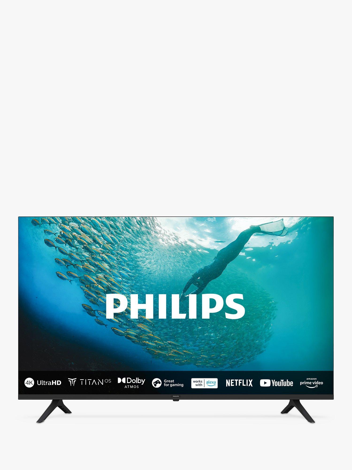 Philips 50PUS7009 (2024) LED HDR 4K Ultra HD Smart TV, 50 inch with ...