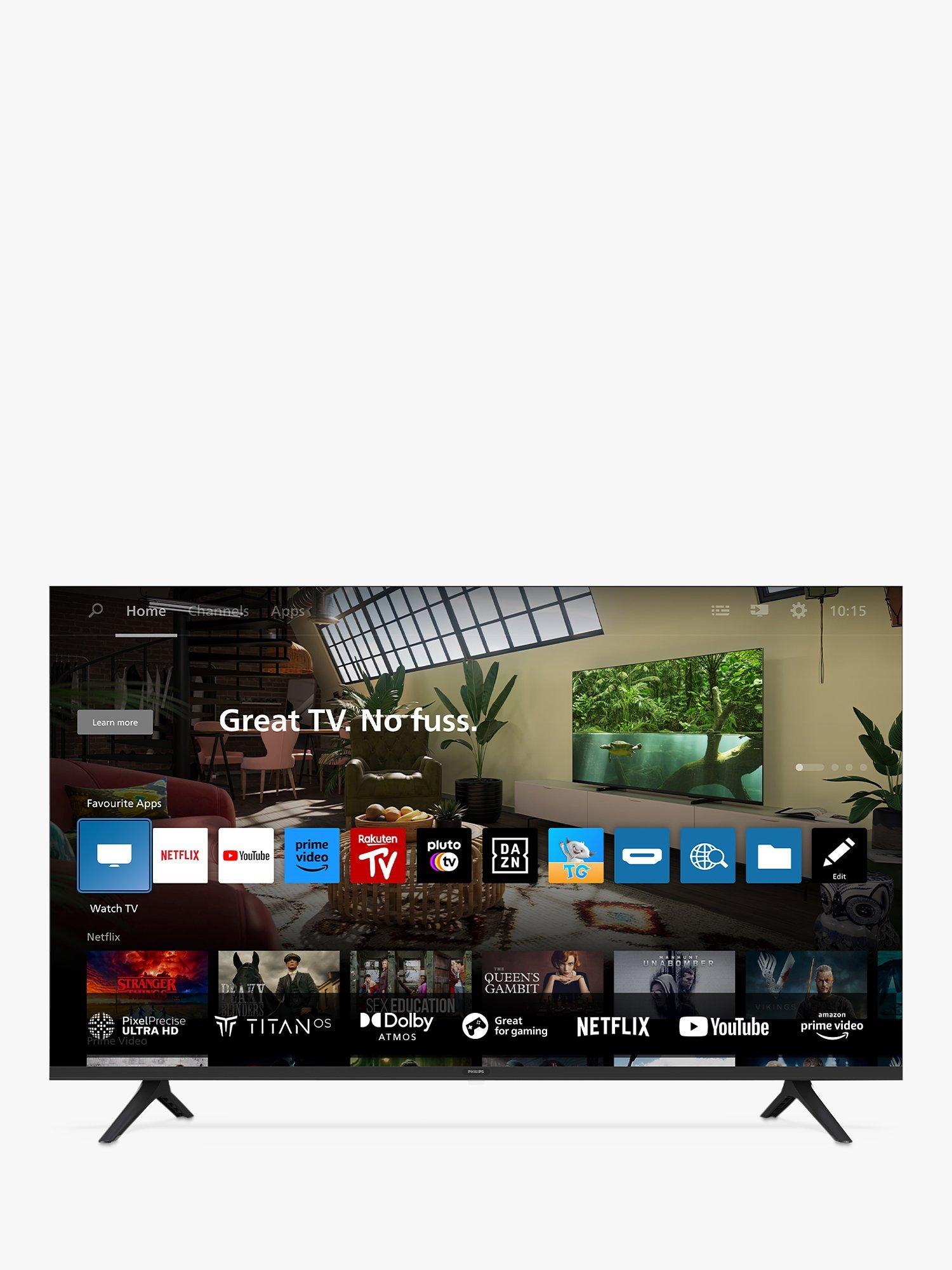 Philips 55PUS7009 (2024) LED HDR 4K Ultra HD Smart TV, 55 inch with Freeview Play & Dolby Atmos ...