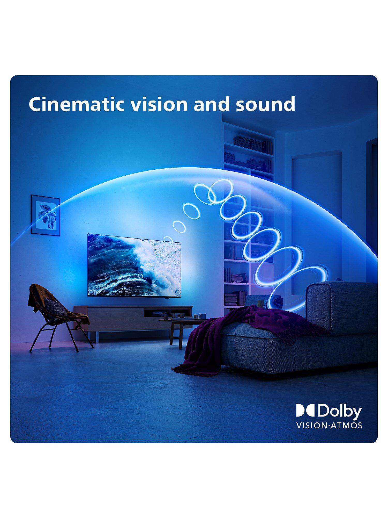 Philips 55PML9009 The Xtra (2024) MiniLED HDR 4K Ultra HD Smart TV, 55 inch with Freeview Play ...